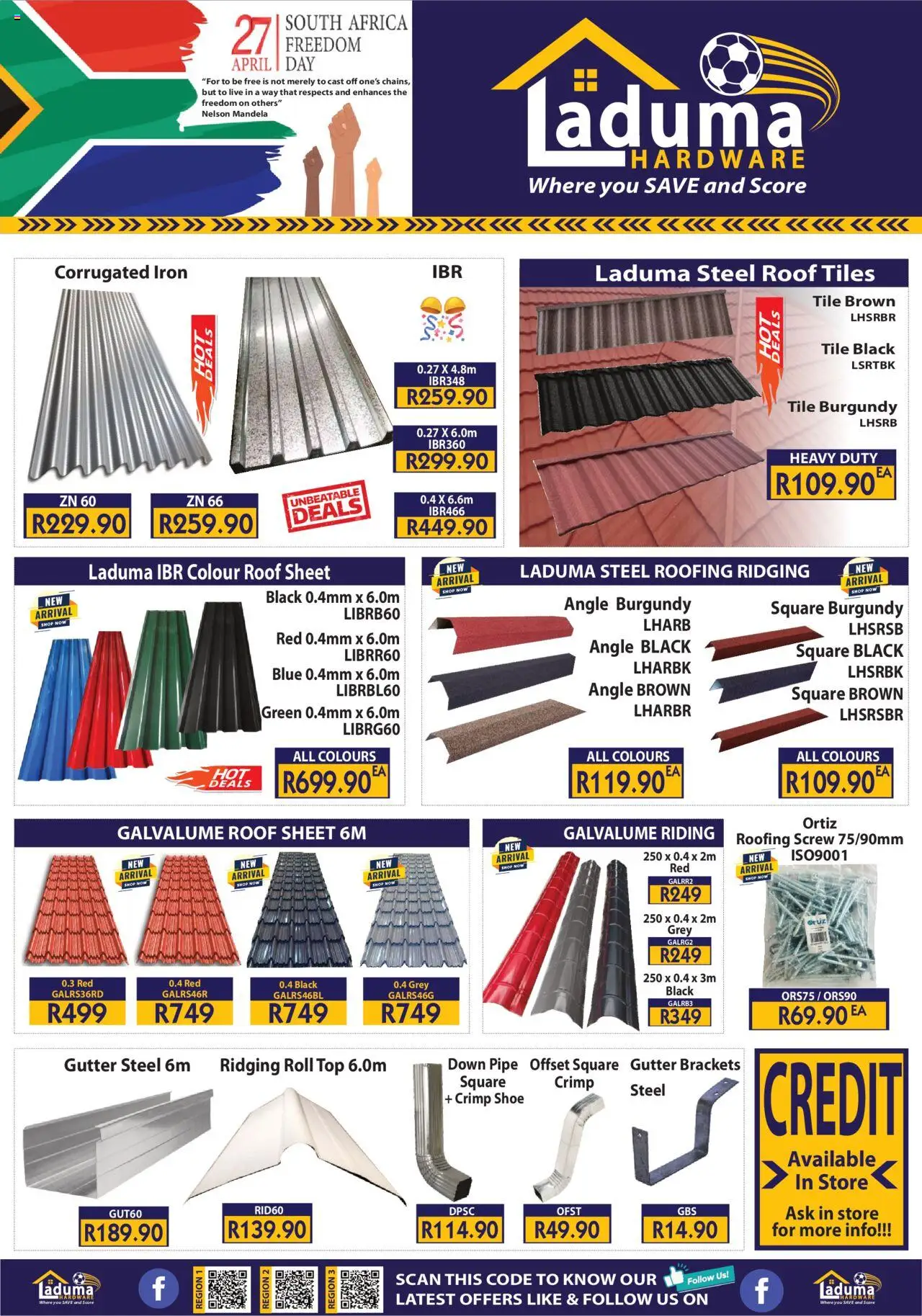 Laduma Hardware Monthly Special Group A (01/04/2025 - 22/05/2025) Online