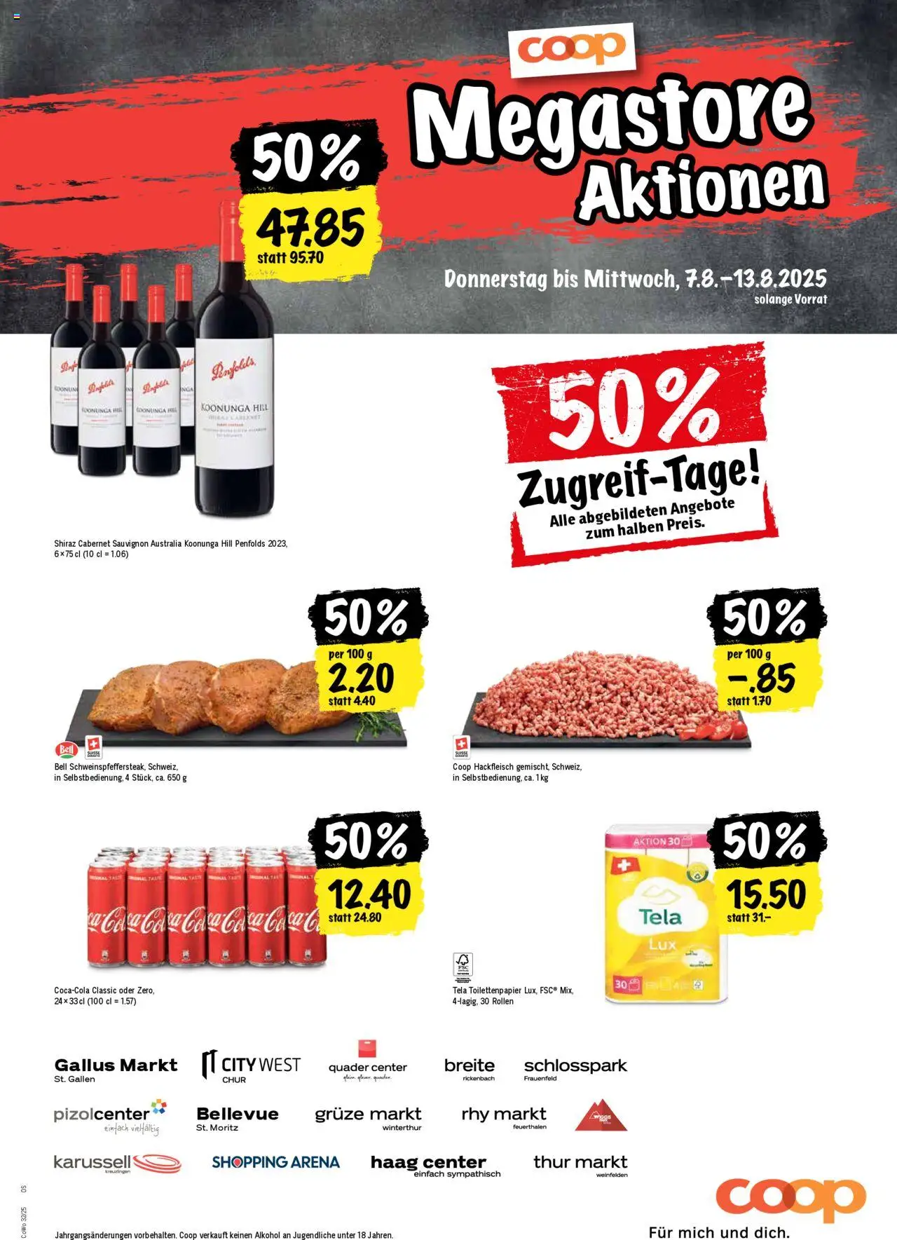 Coop Aktionen | Angebote (07.08.2025 - 13.08.2025)
