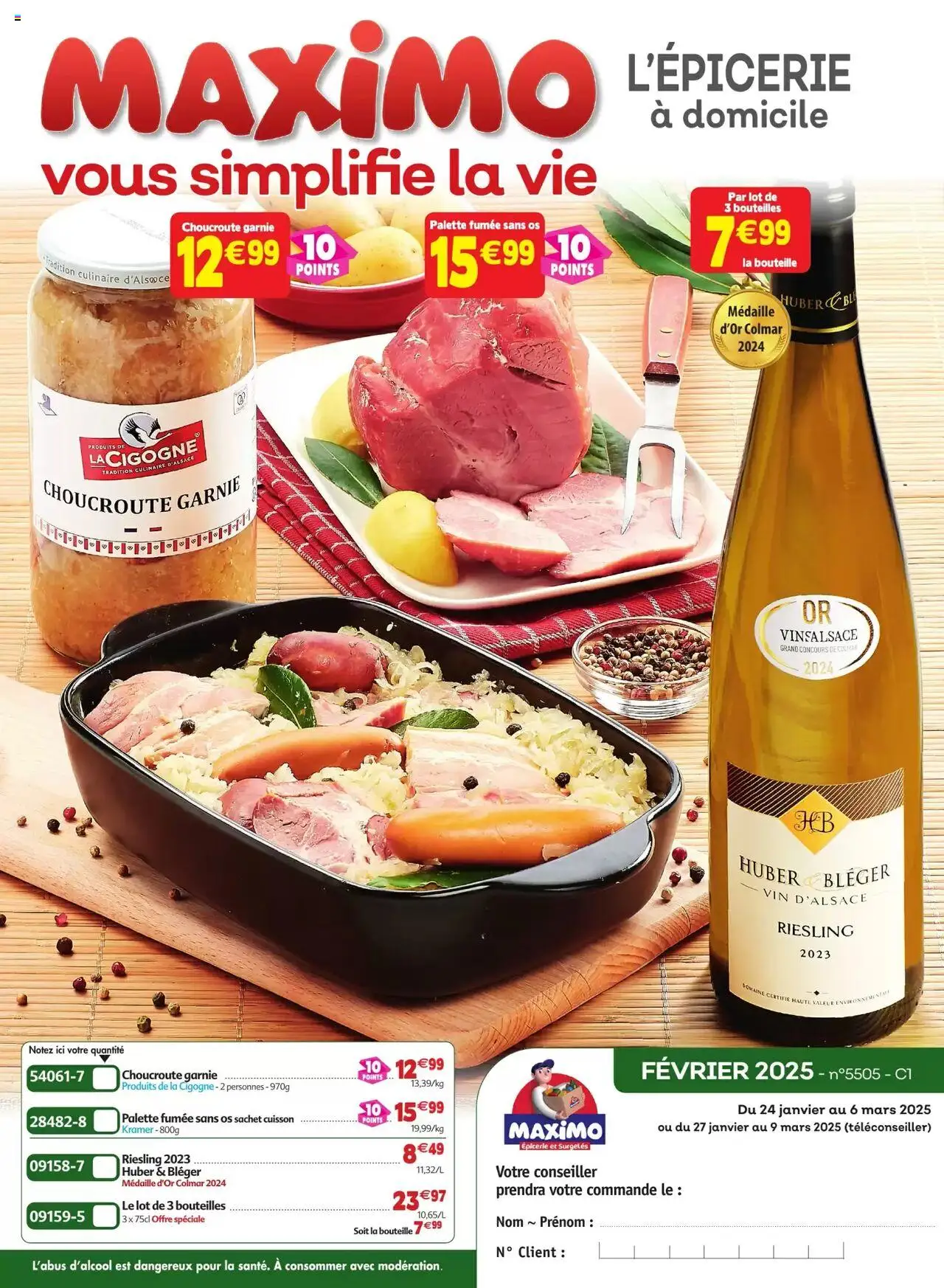Maximo catalogue à partir du 24/01/2025 - promo en ligne