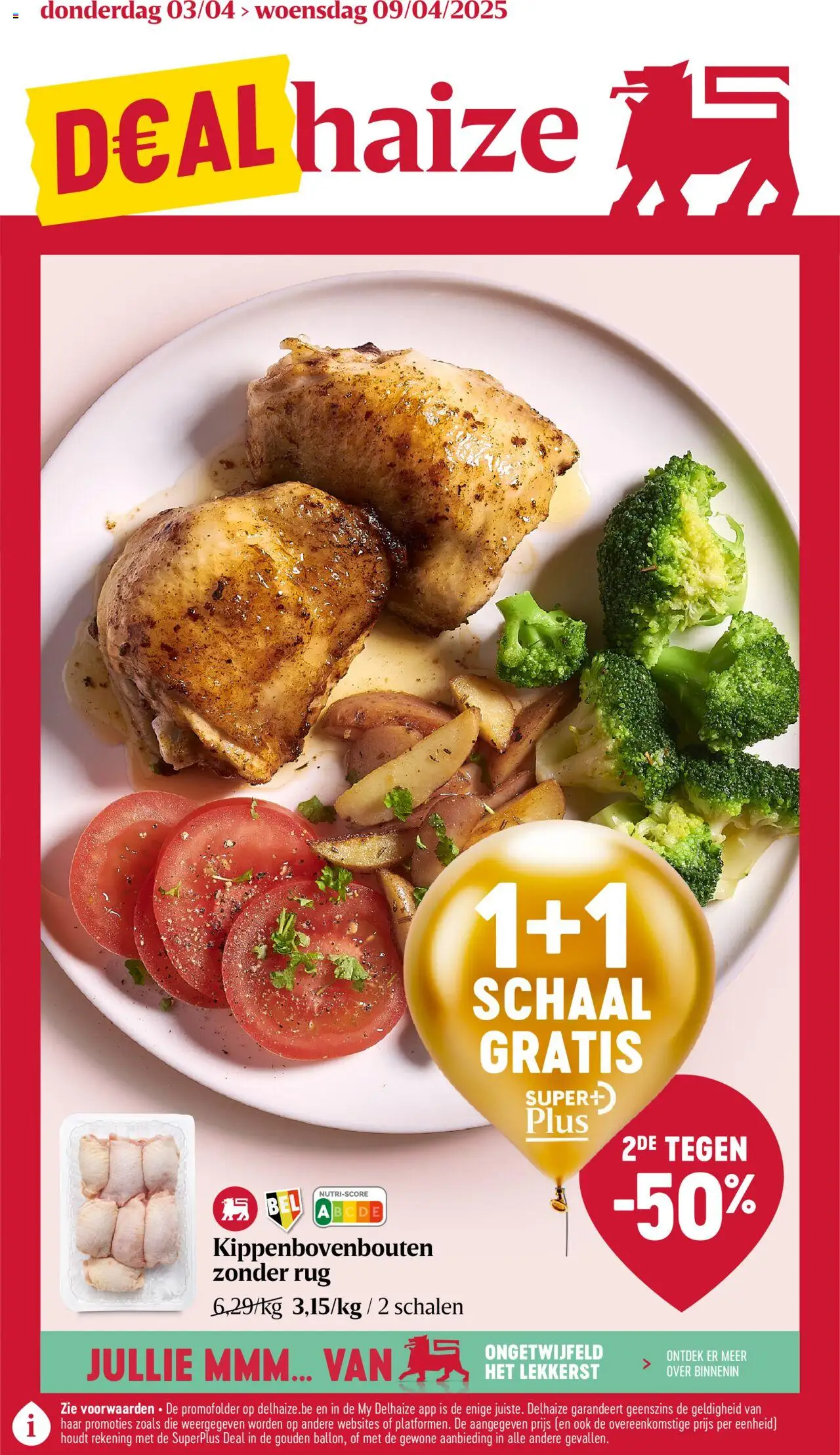 DELHAIZE folder volgende week 10/04/2025 || Promo België