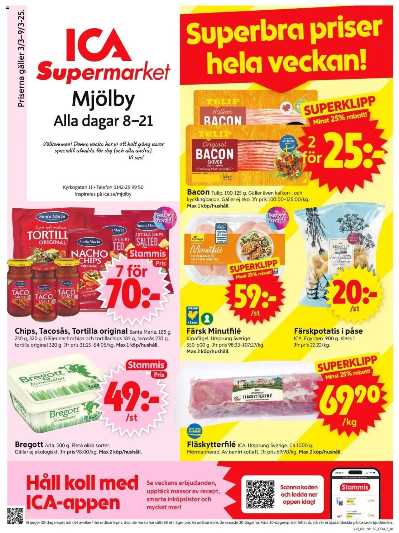 ICA Supermarket - Mjölby från 03/03/2025 > reklamblad