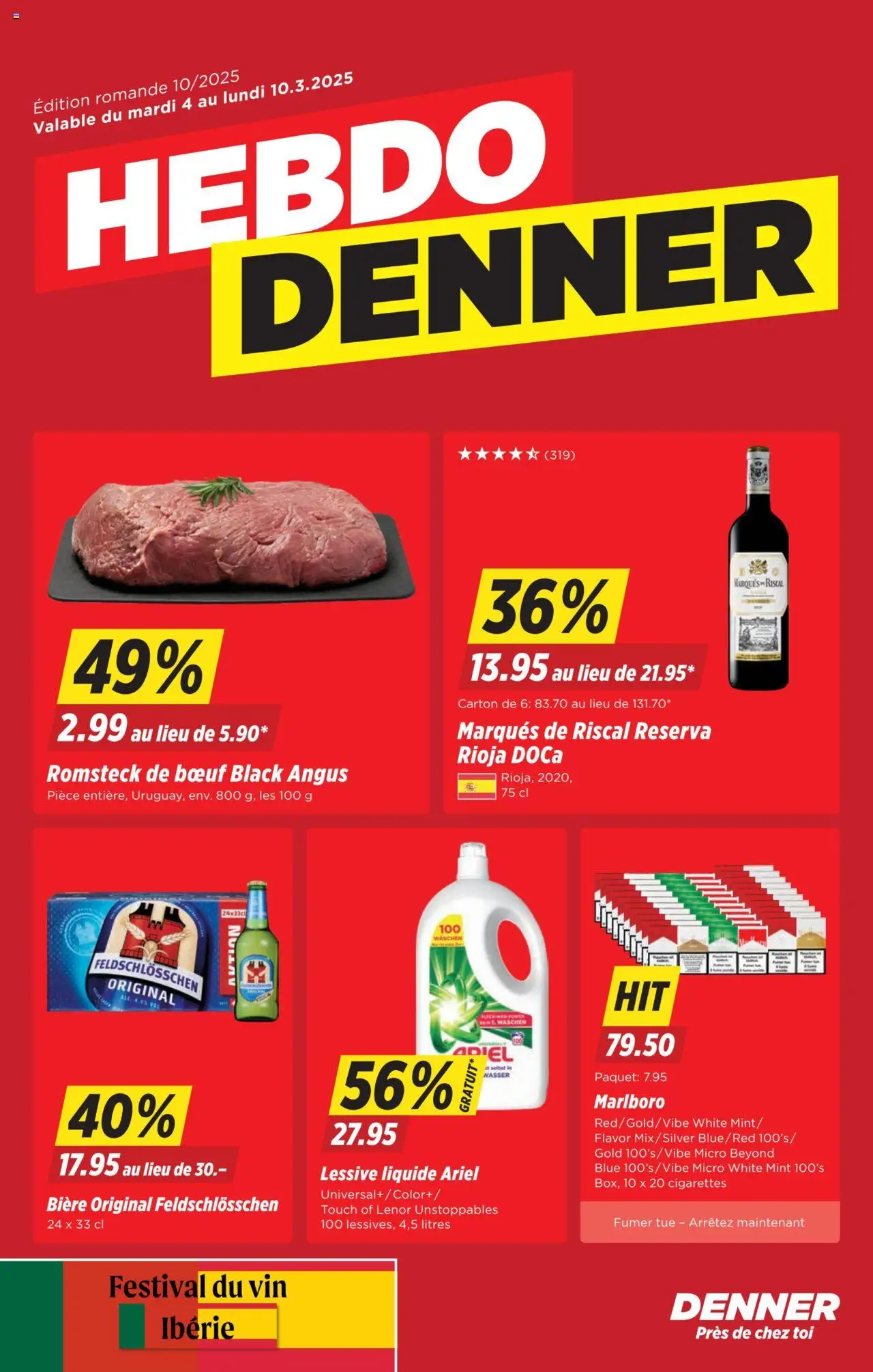 Denner Aktionen FR | Angebote (07.03.2025 - 08.03.2025)