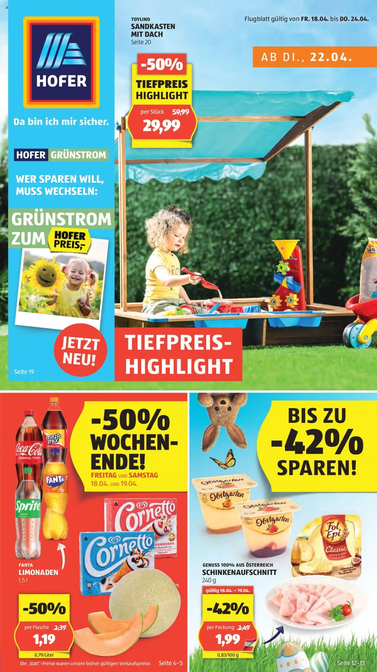 Hofer Flugblatt ab (18.04.2025) ️ Angebote, Aktionen