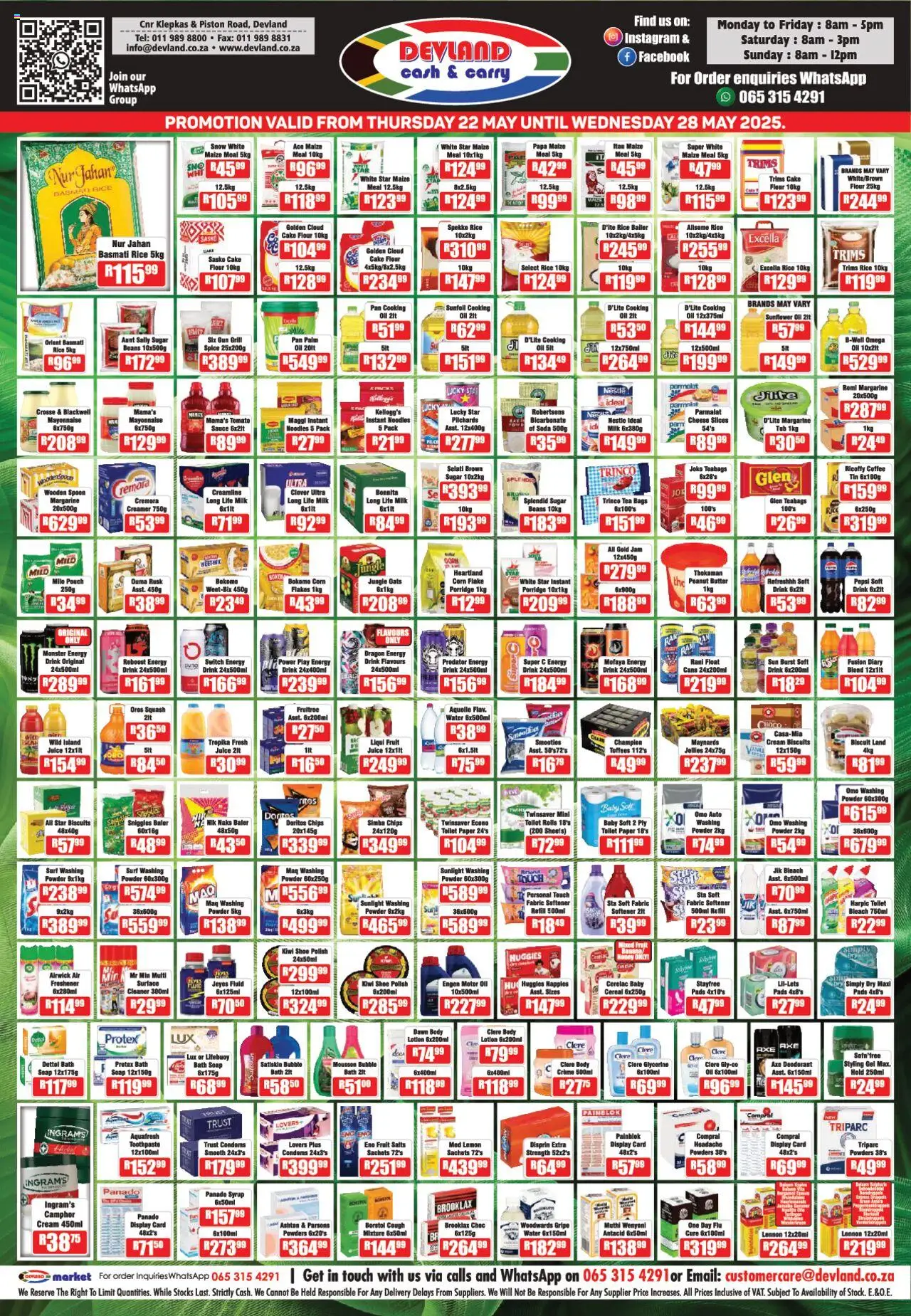 Devland Specials (22/05/2025 - 28/05/2025) Online