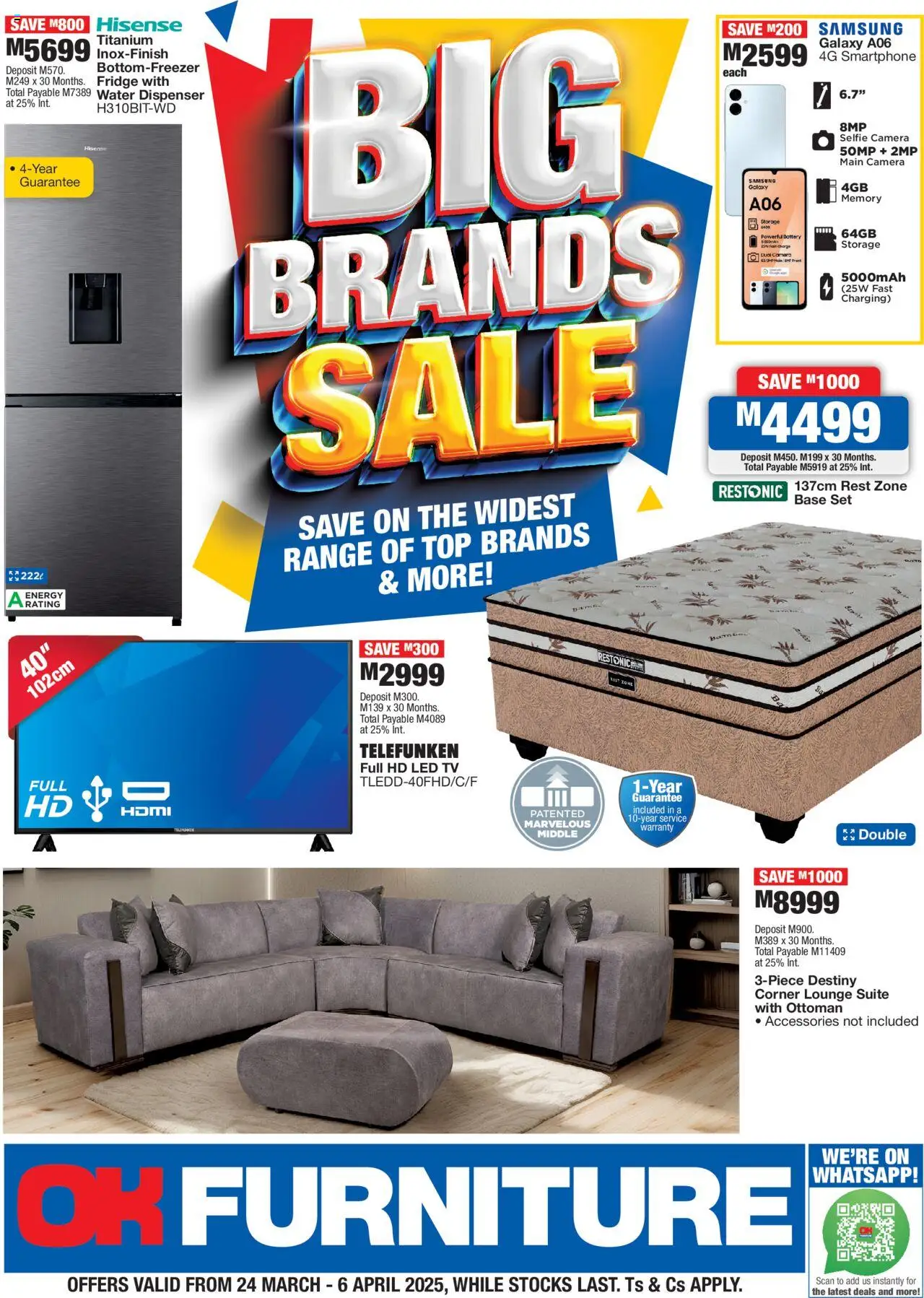 OK Furniture - Catalogue Lesotho (24/03/2025 - 06/04/2025) Online