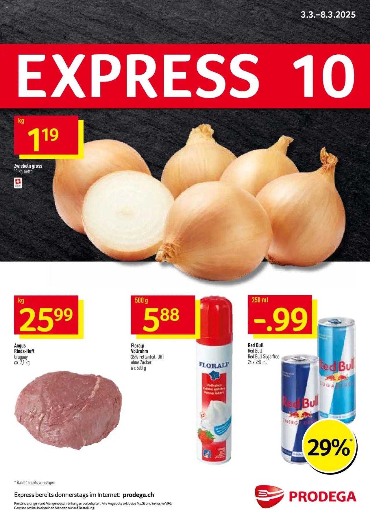 PRODEGA AKTIONEN【03.03.2025】Express | Aktion nächste Woche