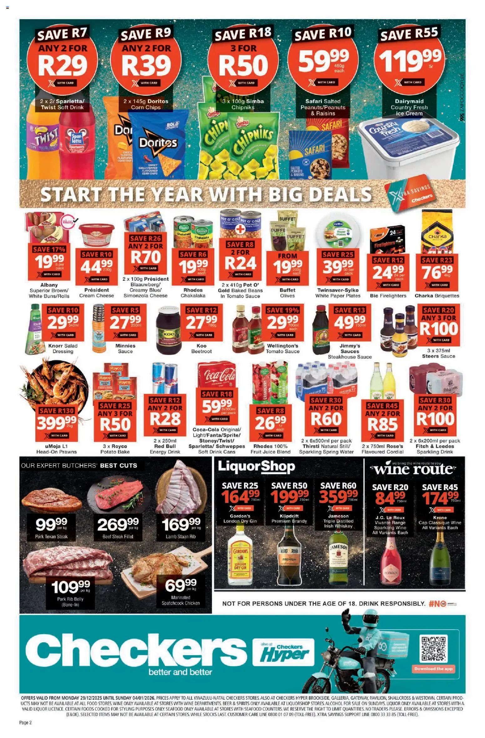 Checkers Specials (29/12/2025 - 04/01/2026) → Catalogue