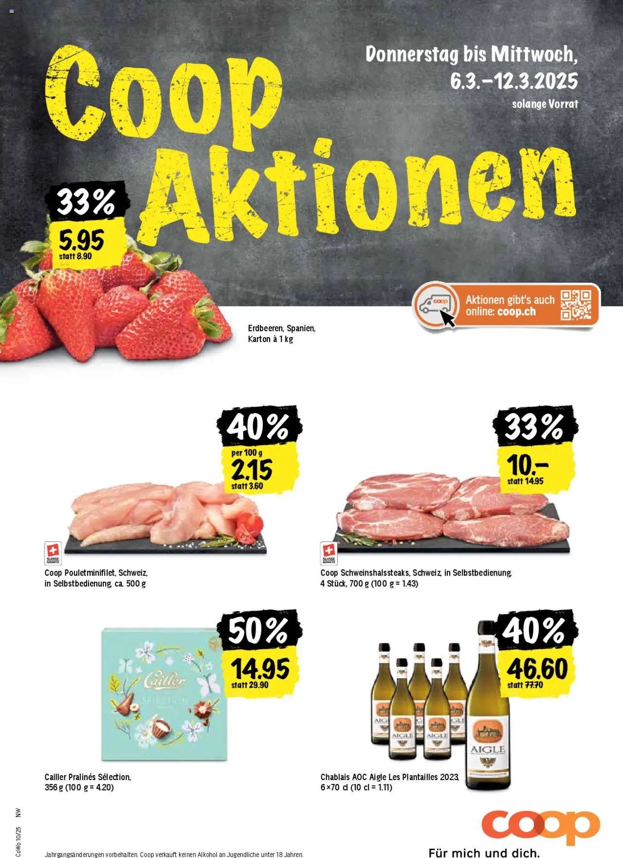COOP AKTIONEN【ab dienstag 11.03.2025】Folgewoche | Prospekt
