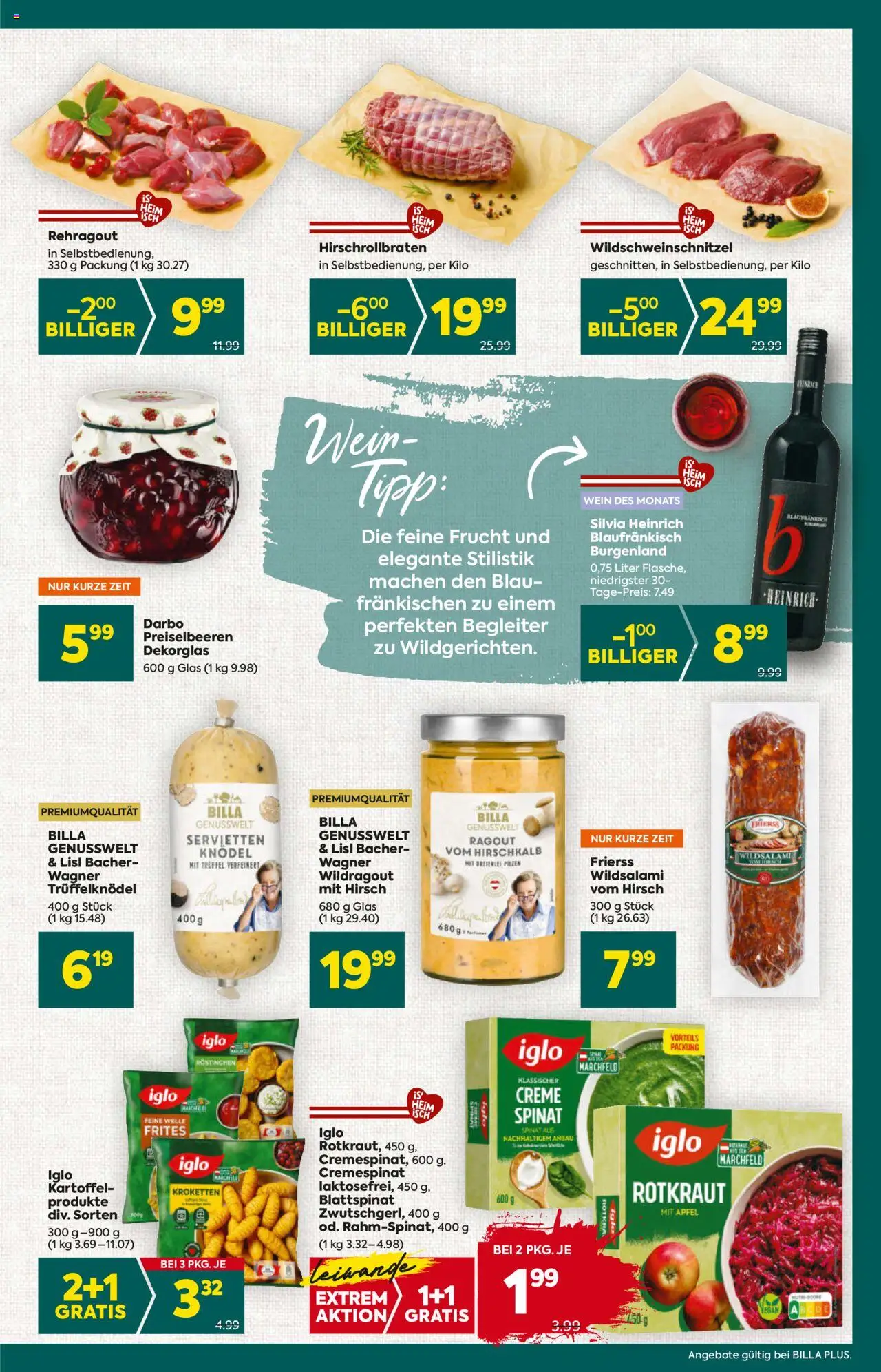 Billa Plus Flugblatt - Oberösterreich (25.09.2025) || Aktuelle Angebote