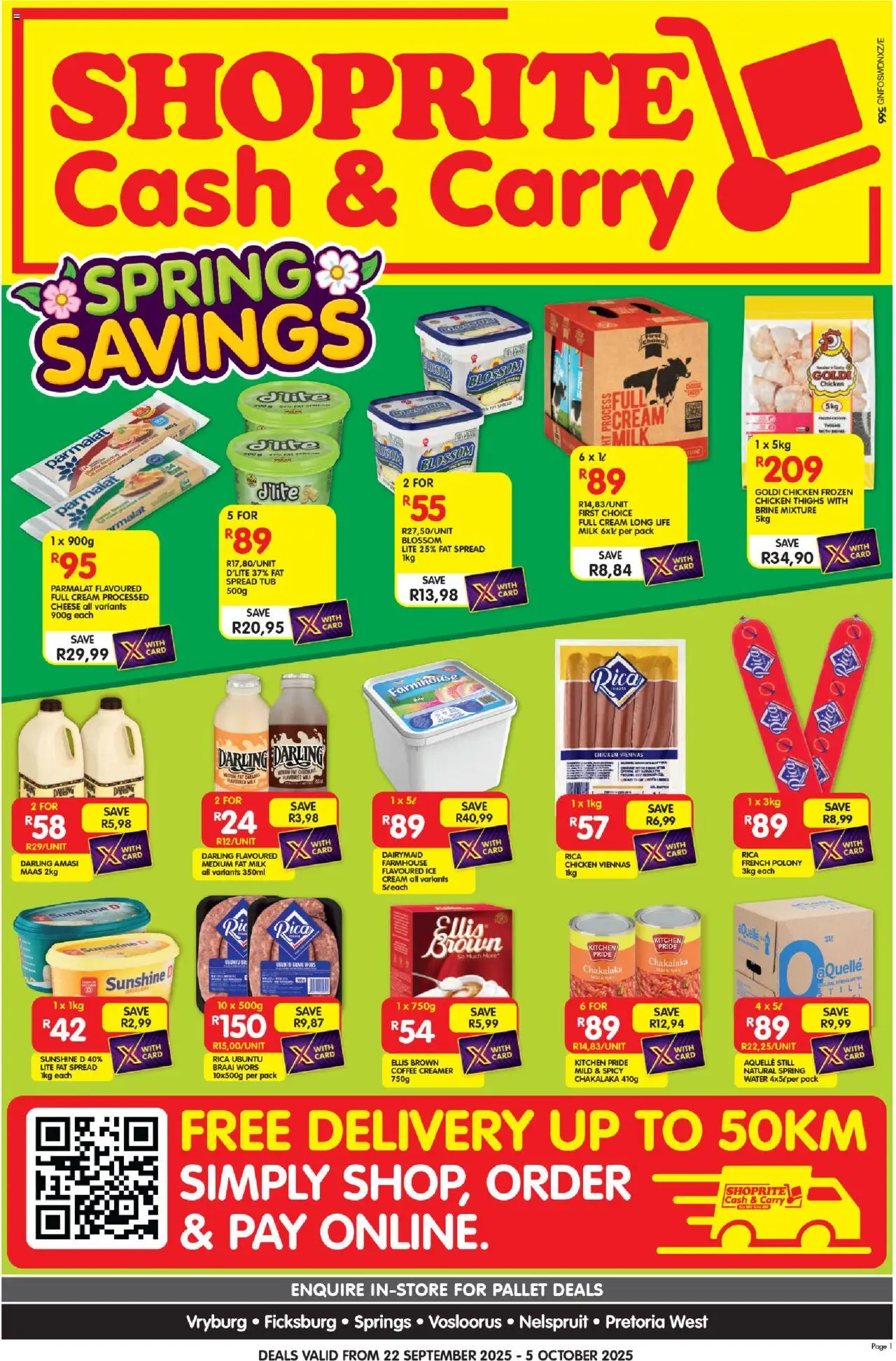 Shoprite Gauteng - Cash & Carry Spring Savings Selected Stores (22/09 ...