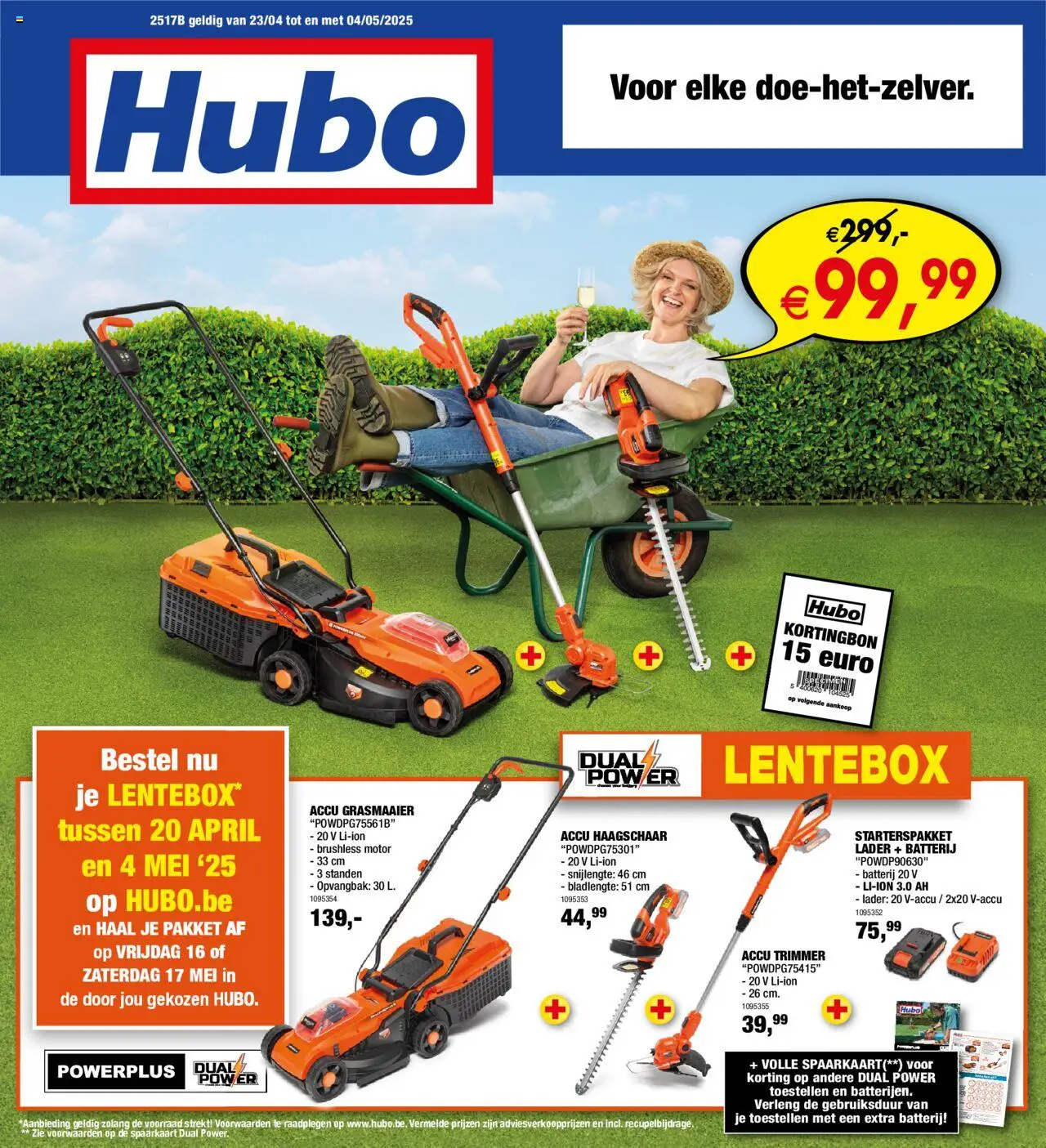 Hubo Zonhoven folder 30/04/2025 | deze week