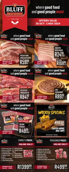 Bluff Meat Supply Pinetown specials | November 2024 catalogue