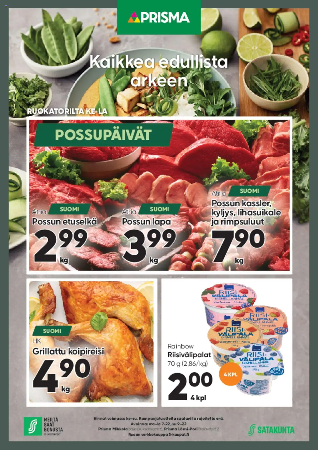 Prisma Rauma Tarjoukset | 05/03/2025 | Mainos, Tarjous