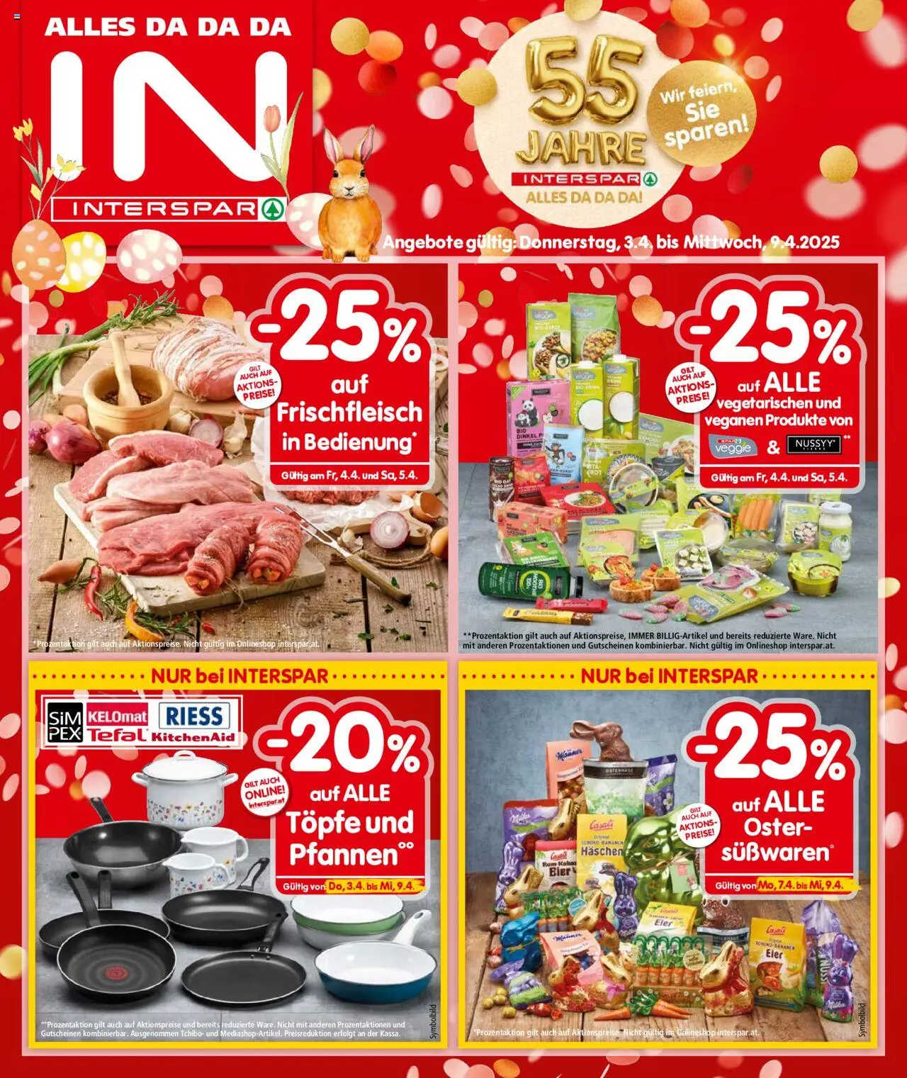 Interspar Flugblatt - Vorarlberg (03.04.2025) || Aktuelle Angebote