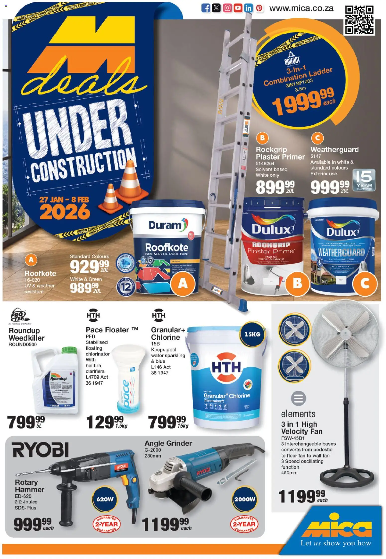 MICA Specials (27/01/2026 - 08/02/2026) Online