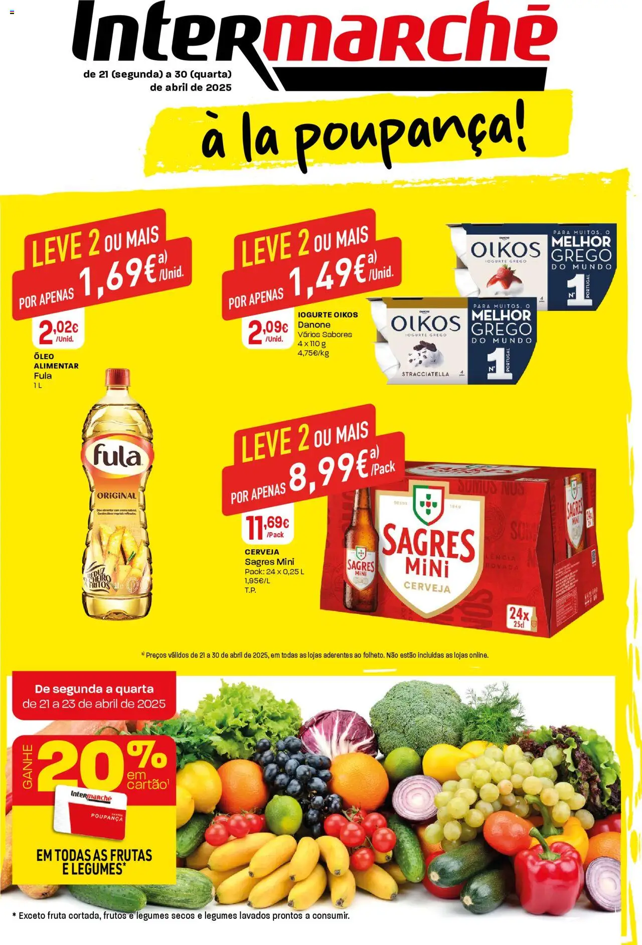 Intermarché Folheto Mini » de 21/04/2025 - 30/04/2025
