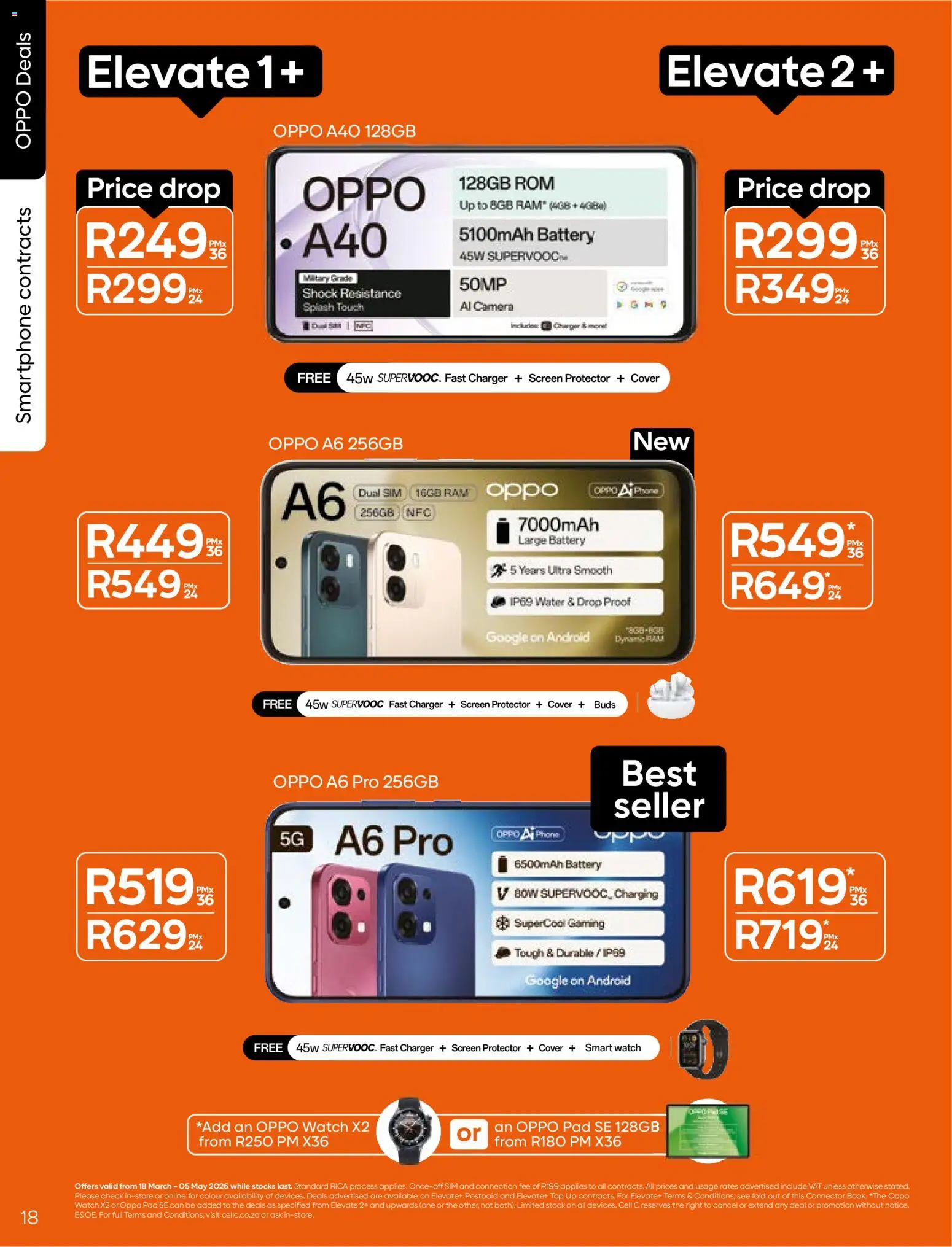 Cell C - Contract Deals (18/03/2026 - 05/05/2026) Online