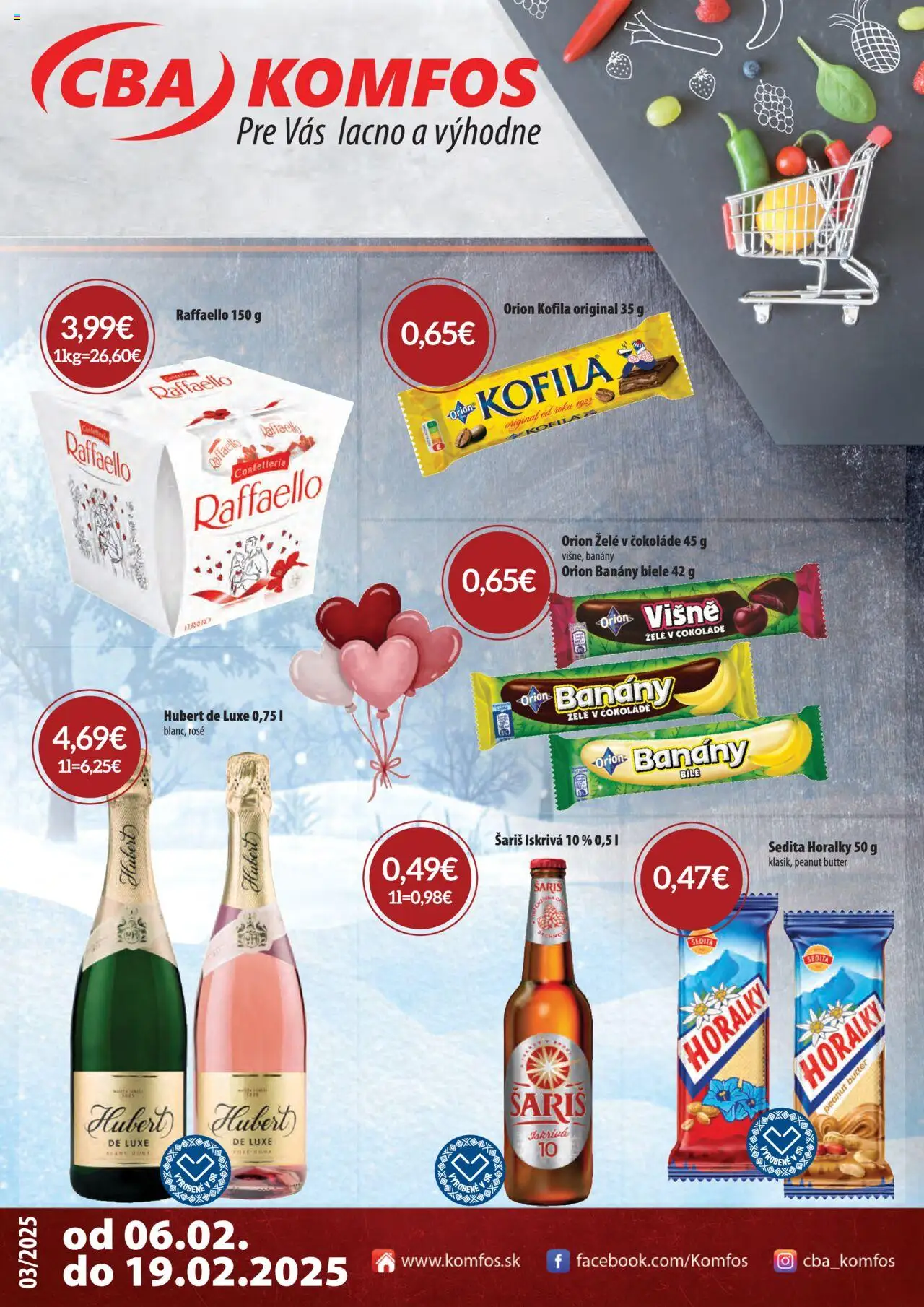 CBA Komfos leták od 06.02.2025 » aktuálna zľava