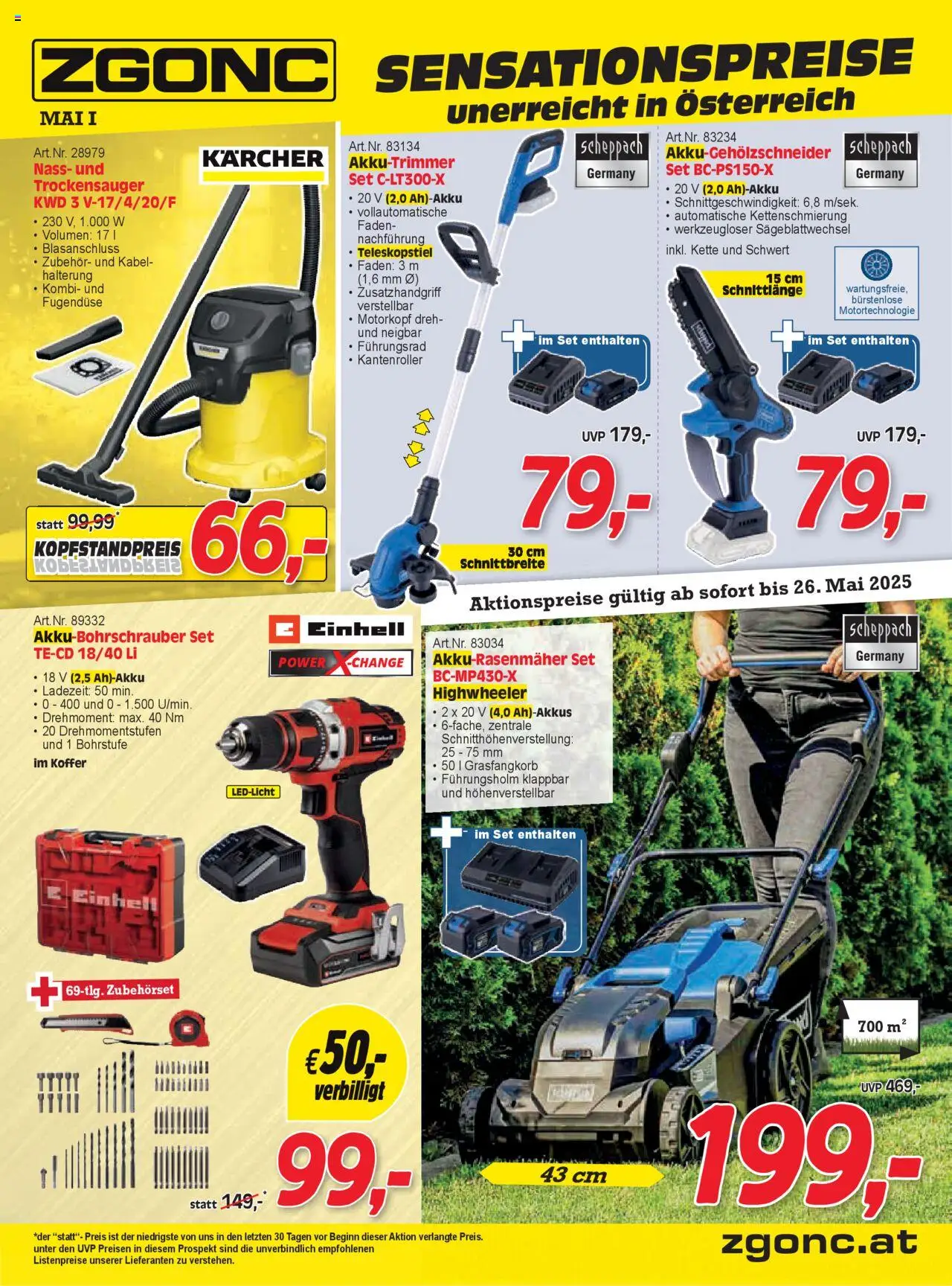 Zgonc Flugblatt (01.05.2025) - Prospekt, Angebote