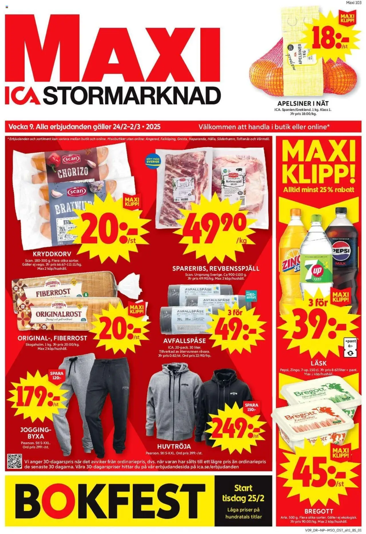 ICA Maxi - Värmdö från 24/02/2025 > reklamblad