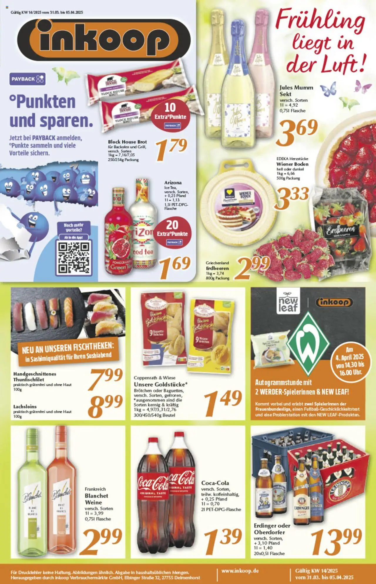 Inkoop Prospekt 31.03.2025 || Angebote nächste Woche