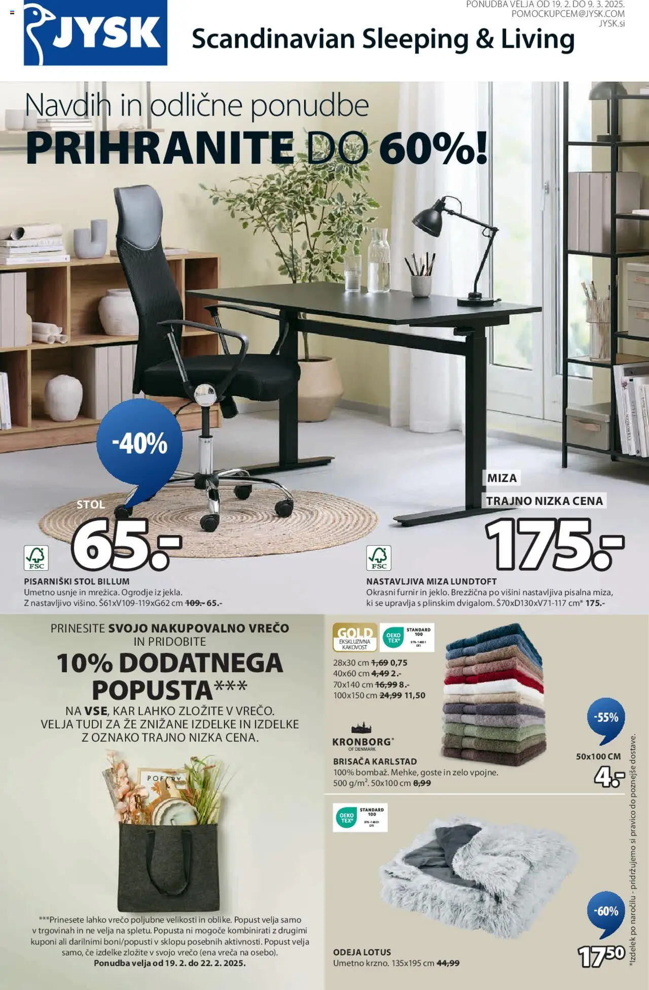 JYSK - Katalog izdelkov | Veljaven od 19.02.2025 | Kimbino