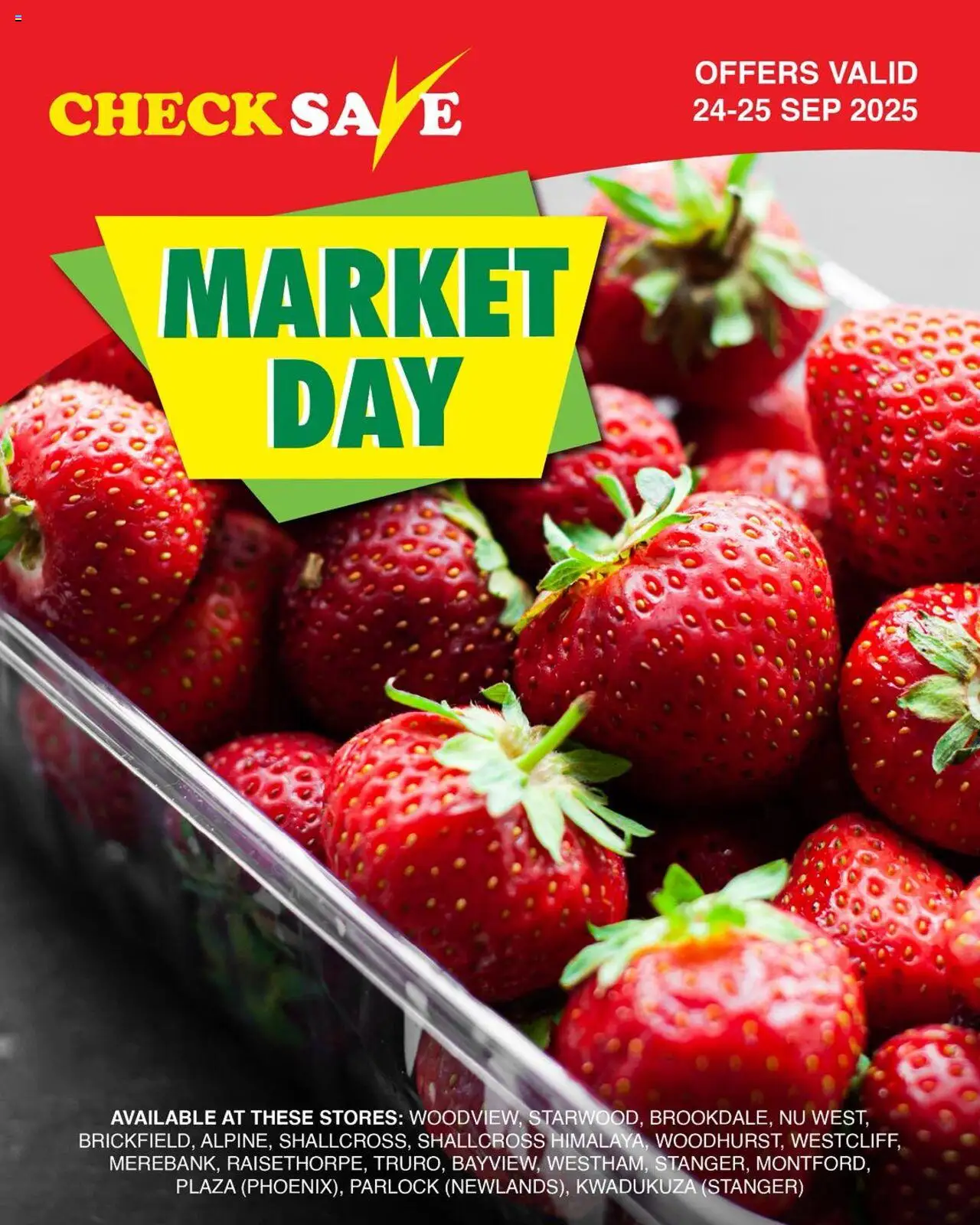 Check Save Market Day (24/09/2025 - 25/09/2025) Online