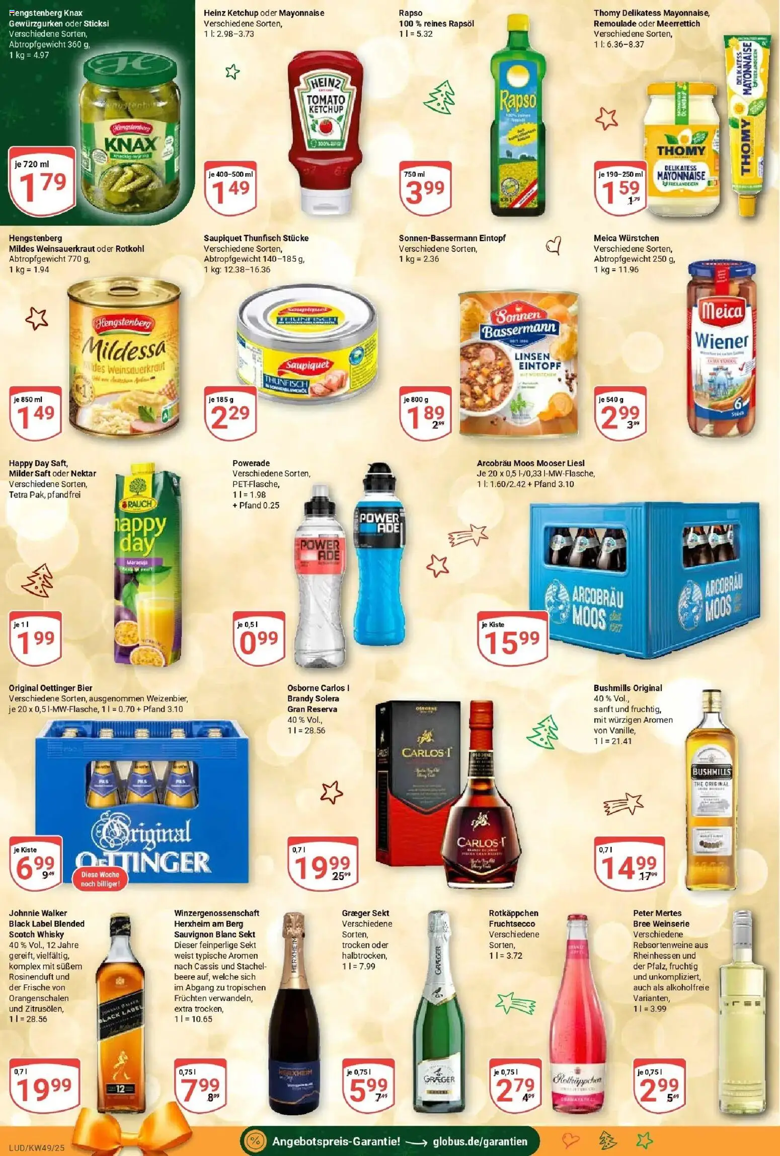 Globus prospekt Ludwigshafen-Oggersheim (ab 01.12.2025) » Angebote ab Montag