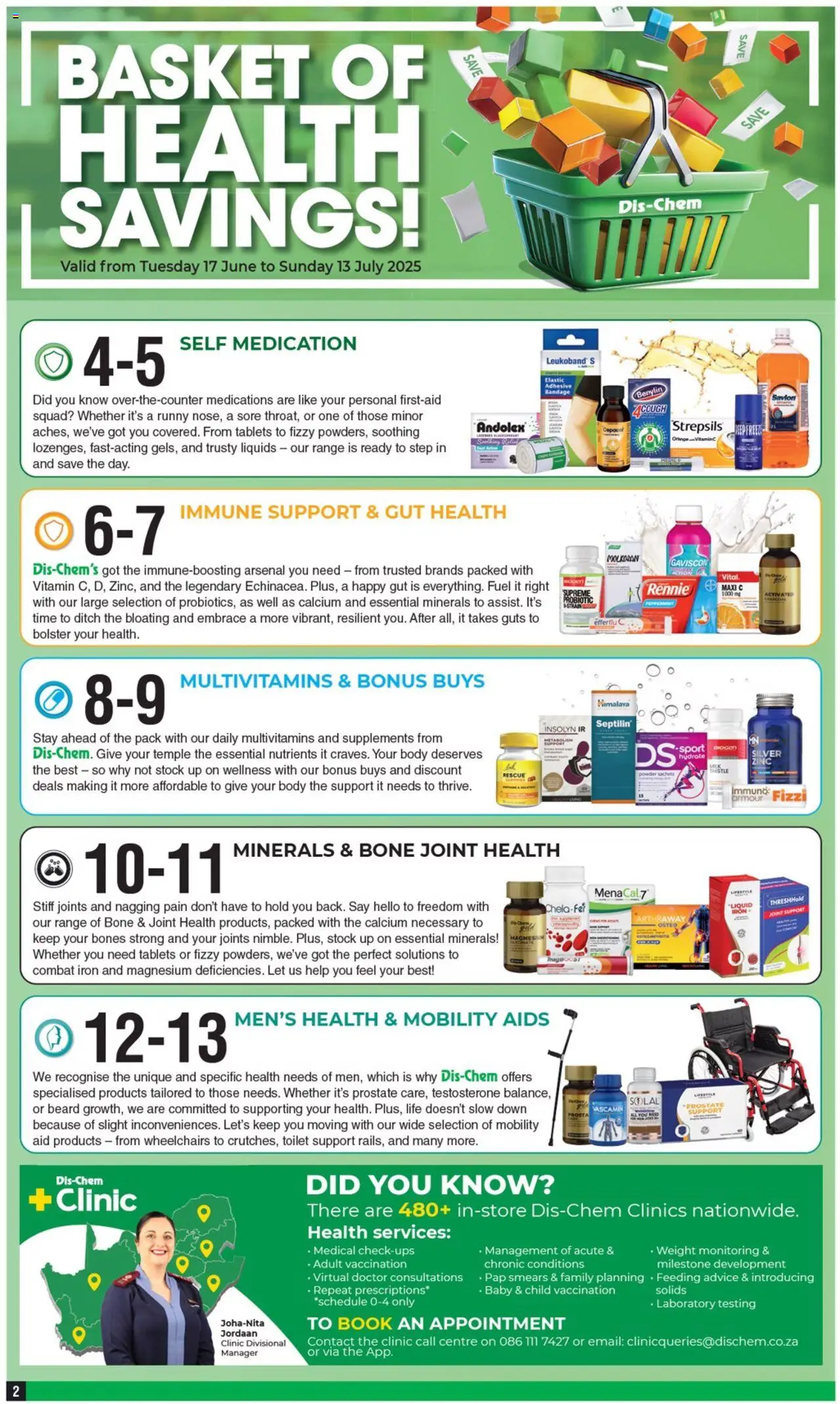 Dis-Chem Specials (17/06/2025 - 13/07/2025) Online