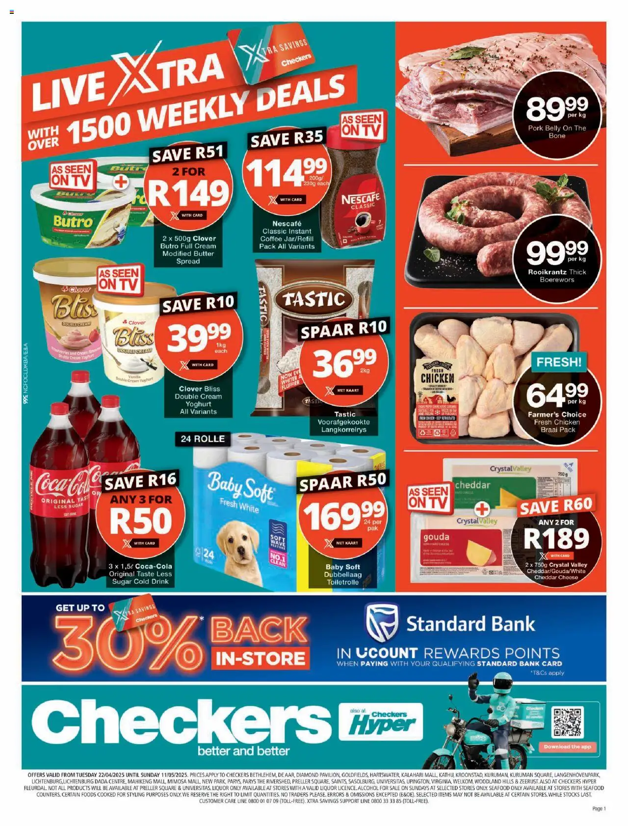 Checkers Northern Cape - April Month-End Promotion (22/04/2025 - 11/05 ...