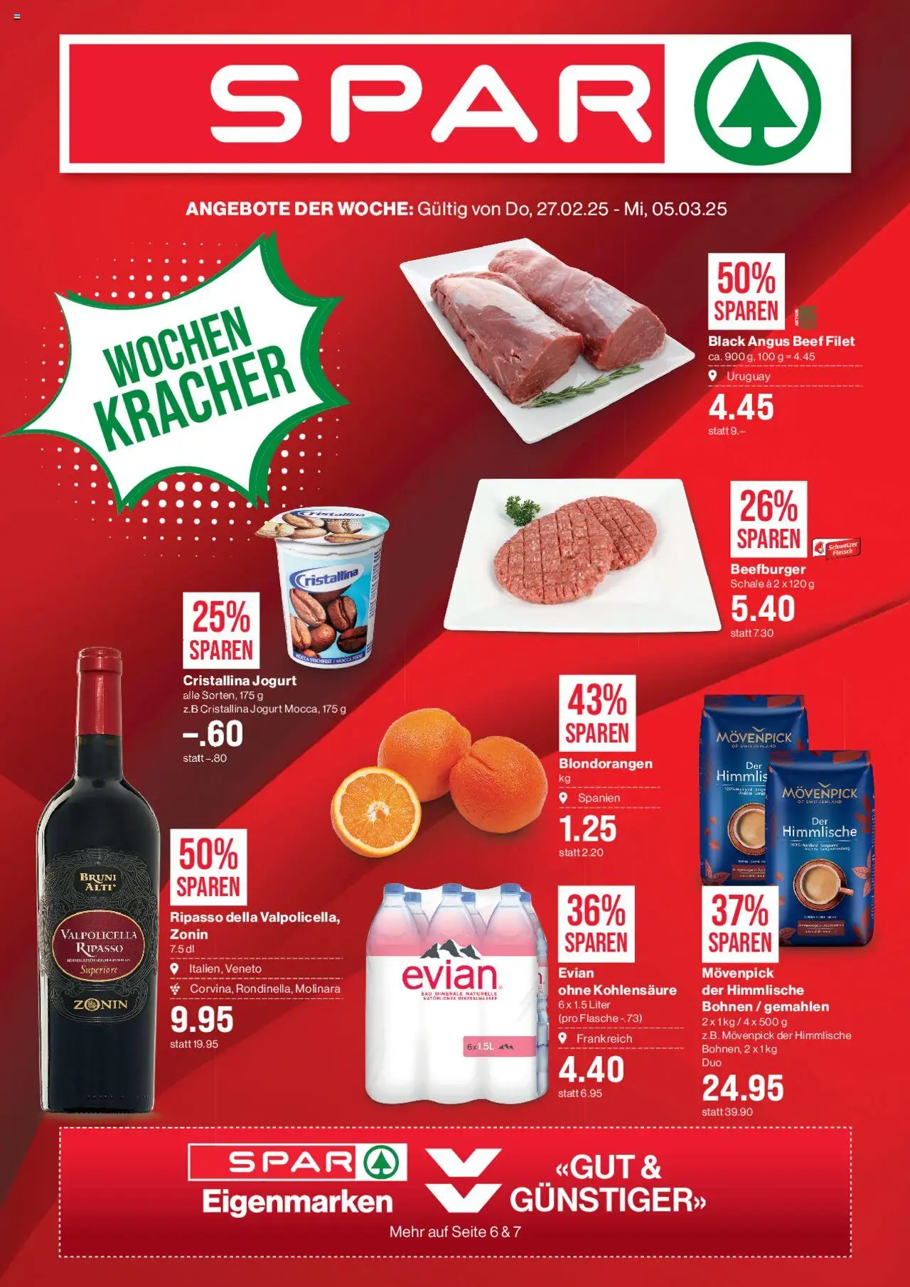 SPAR Aktionen | Angebote (27.02.2025 - 05.03.2025)