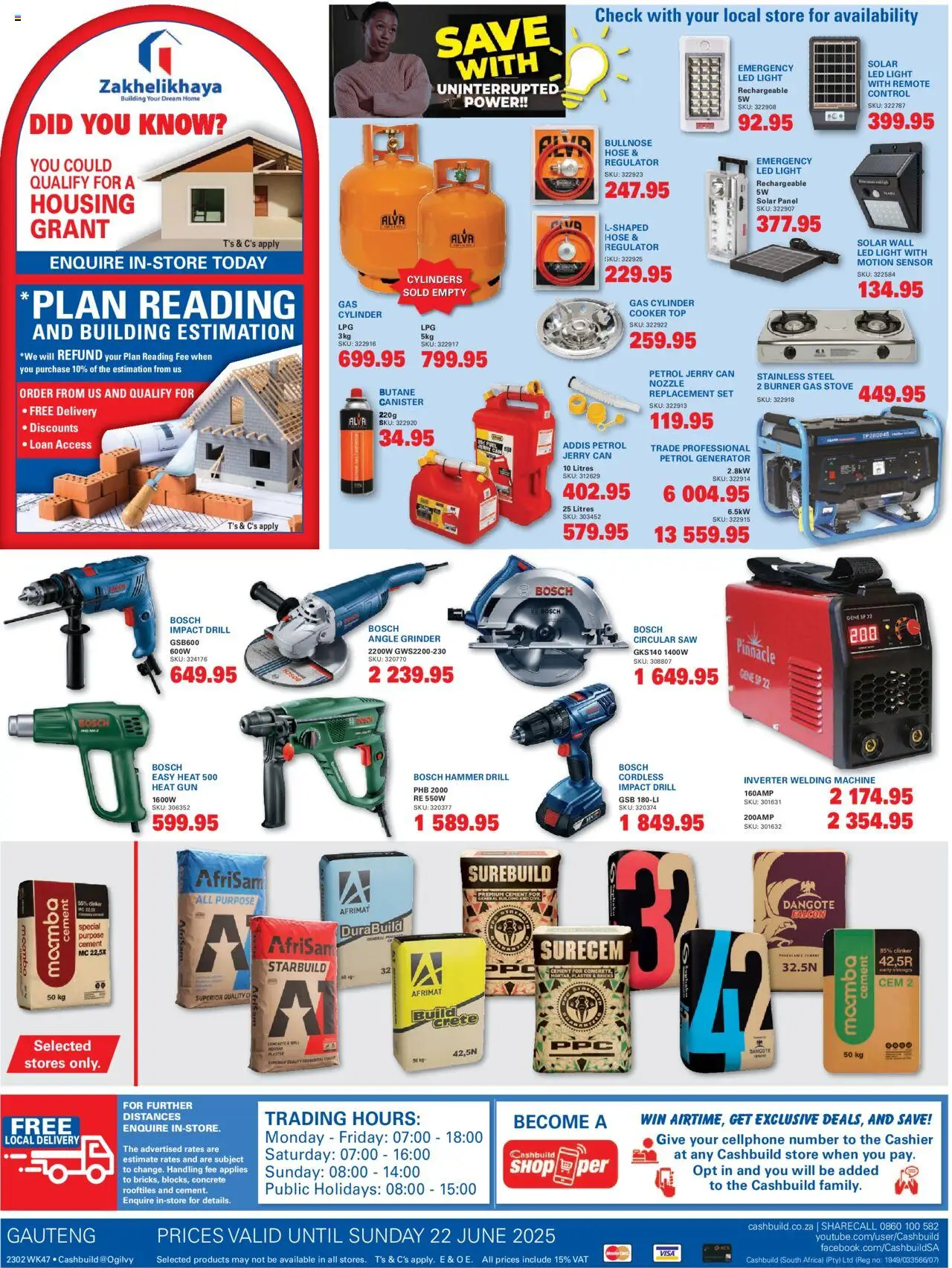 Cashbuild - Catalogue (19/05/2025 - 22/06/2025) Online