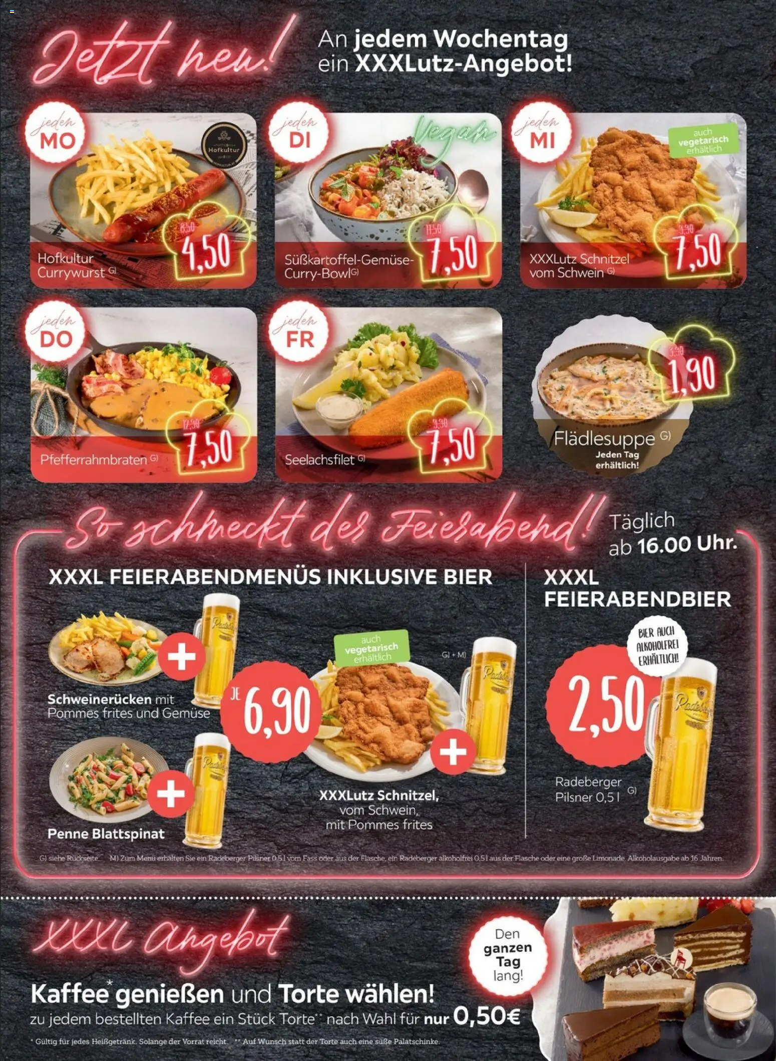 XXXL Lutz Restaurantgutscheine (ab 18.01.2026) zum Blättern