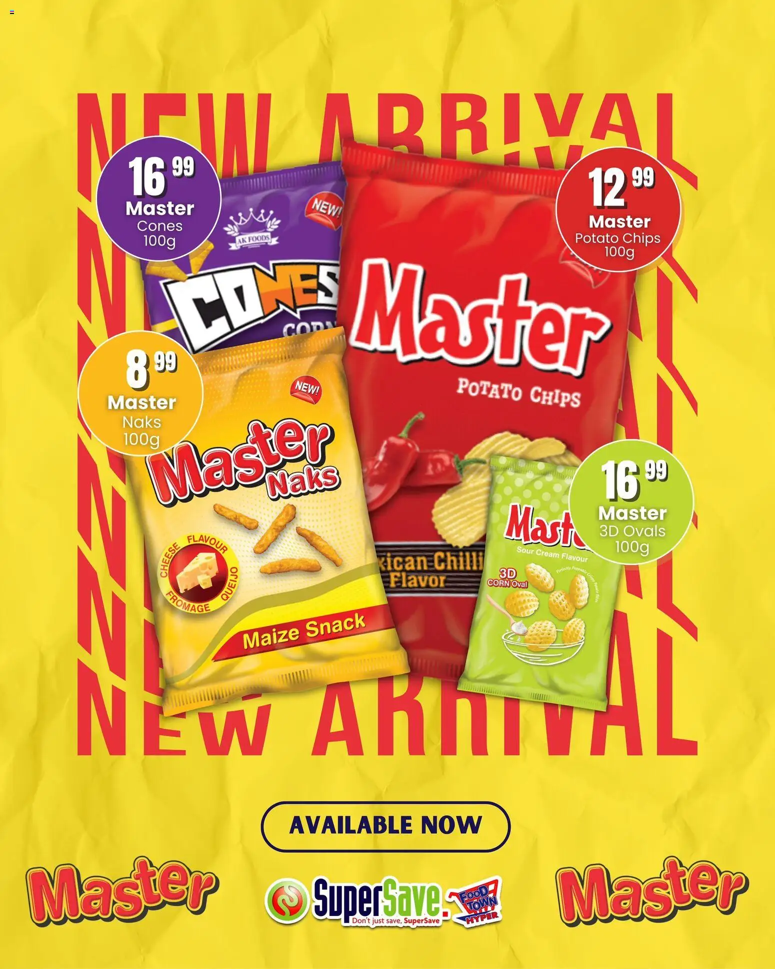 Super Save Master Chips (from Tuesday 13/01/2026) Online