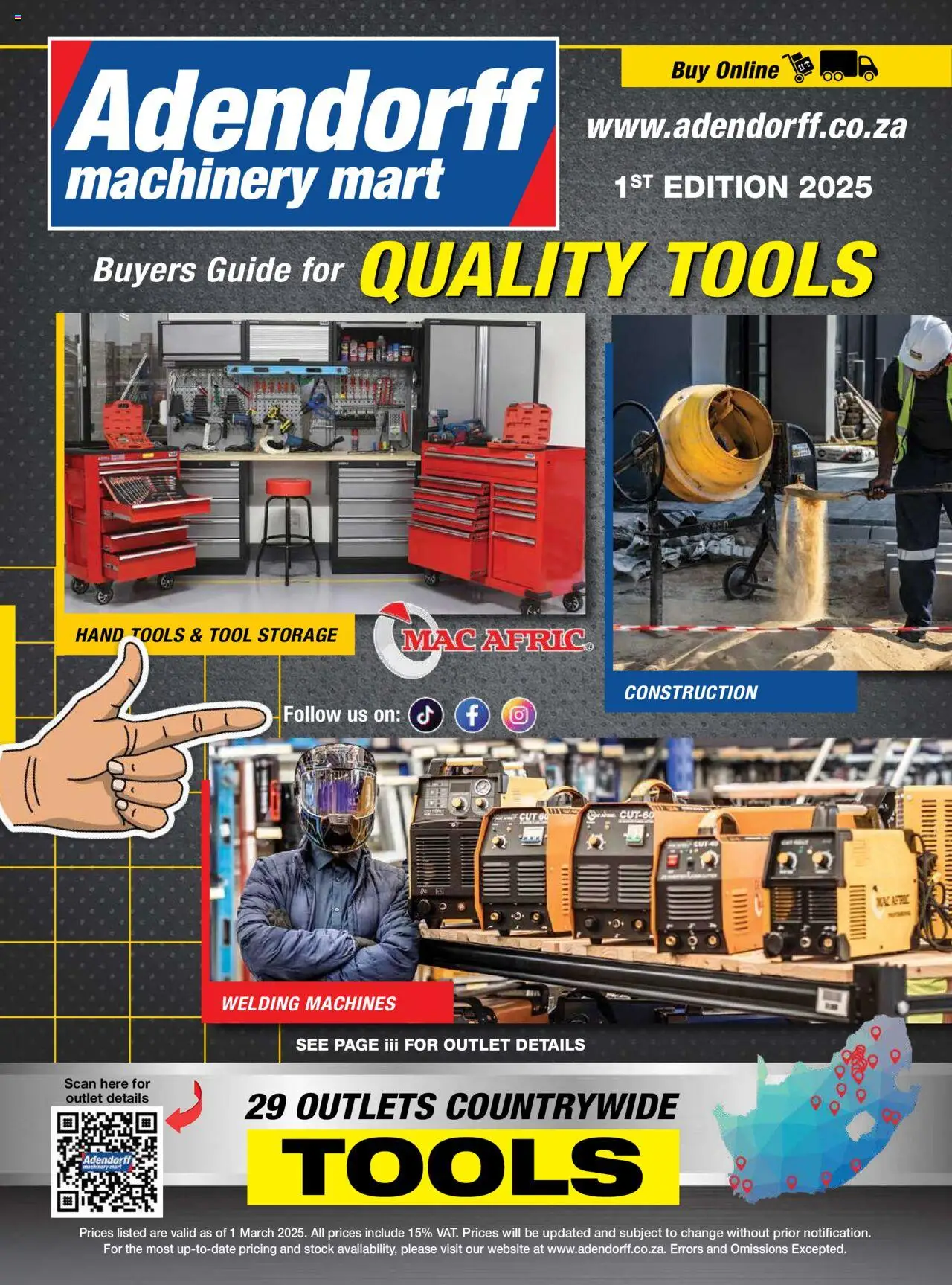 Adendorff Catalogue March 2025 || Tools Online Specials