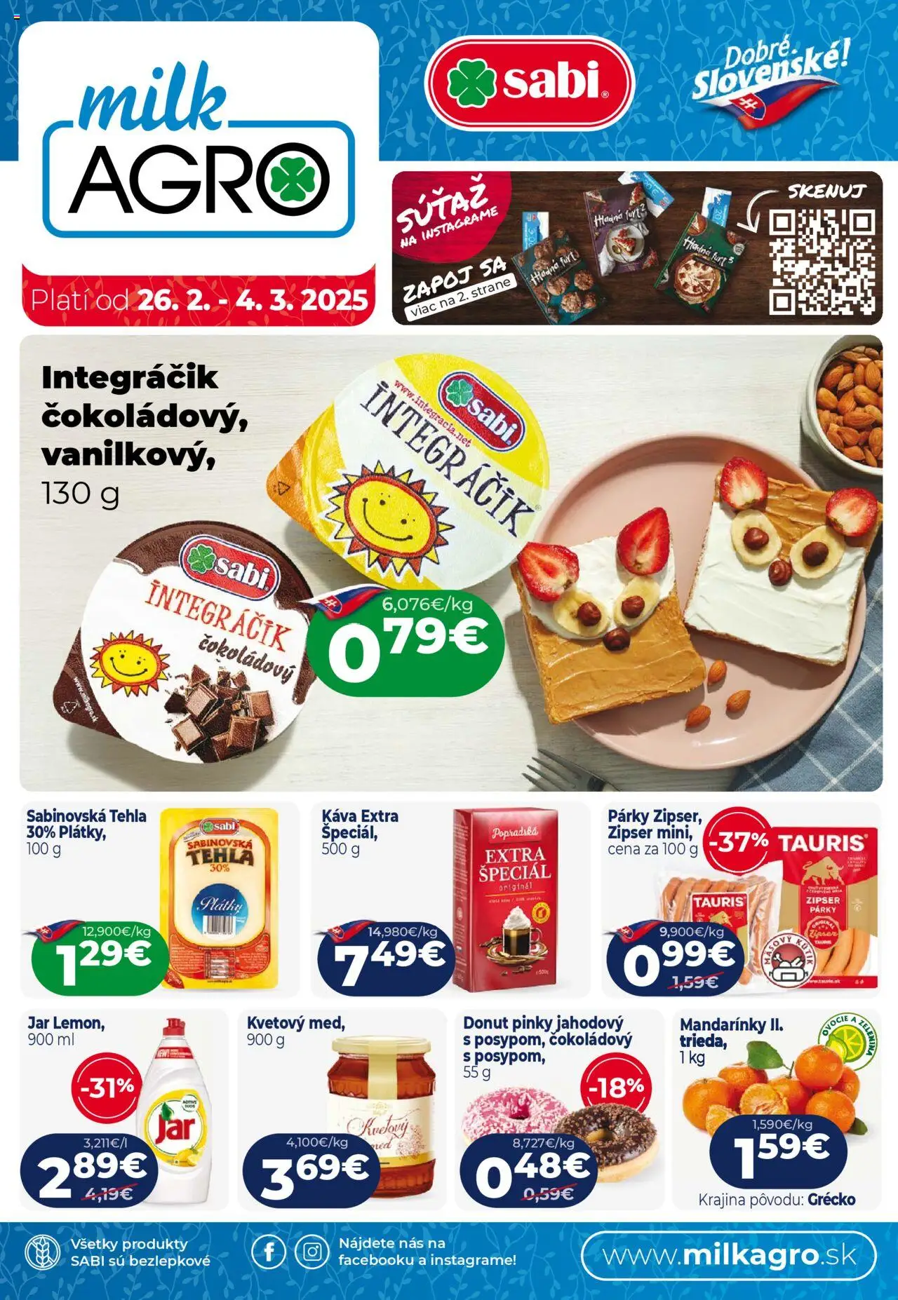 Milk Agro leták od 26.02.2025 » aktuálna zľava