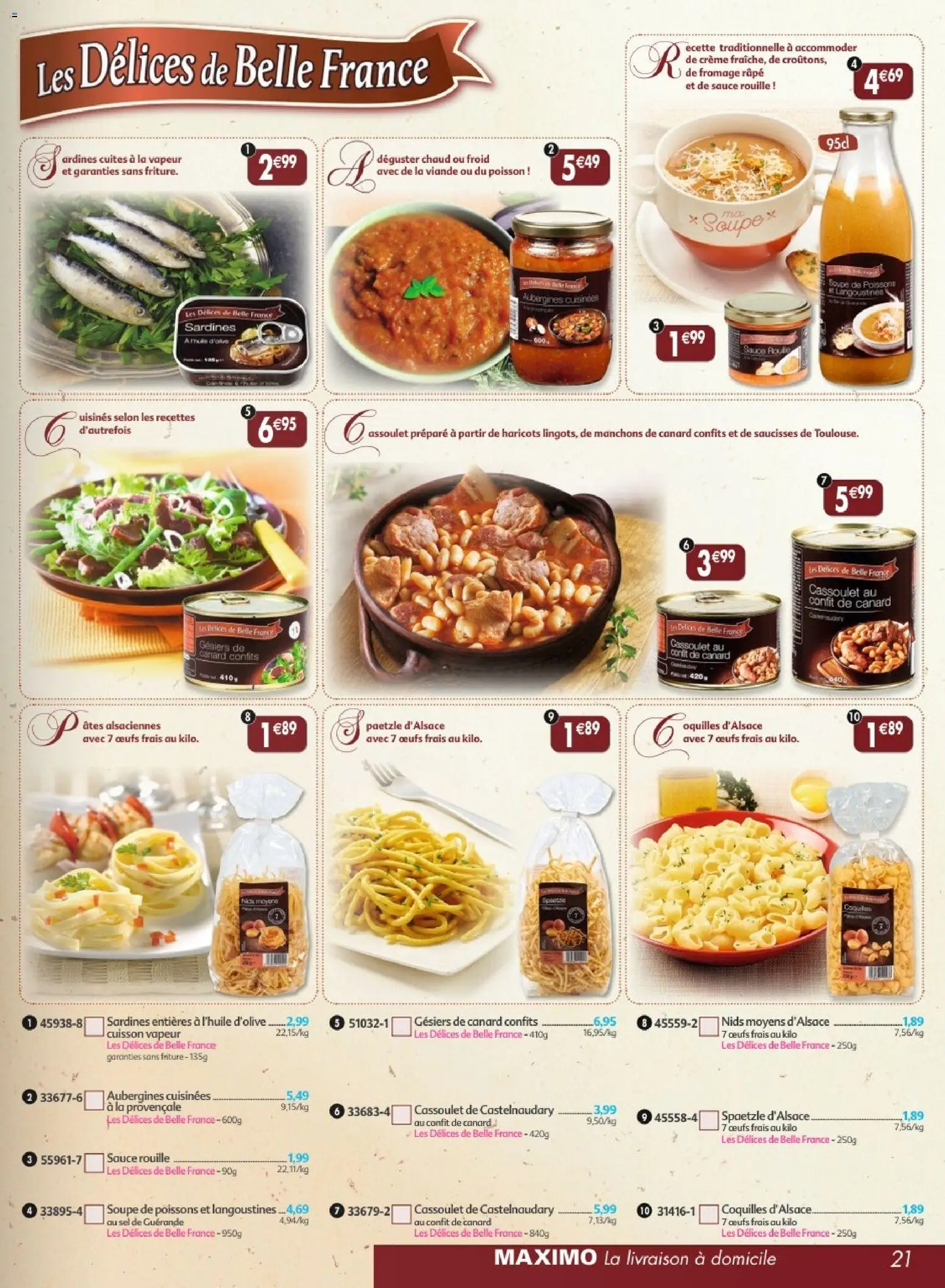 Maximo catalogue epicerie à partir du 23/01/2026 - promo en ligne