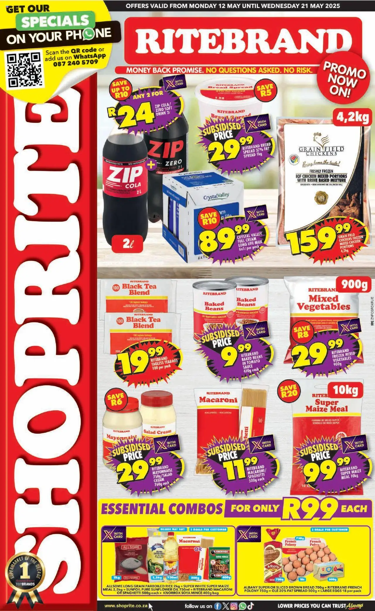 SHOPRITE liquor specials May 2025 | Catalogue today