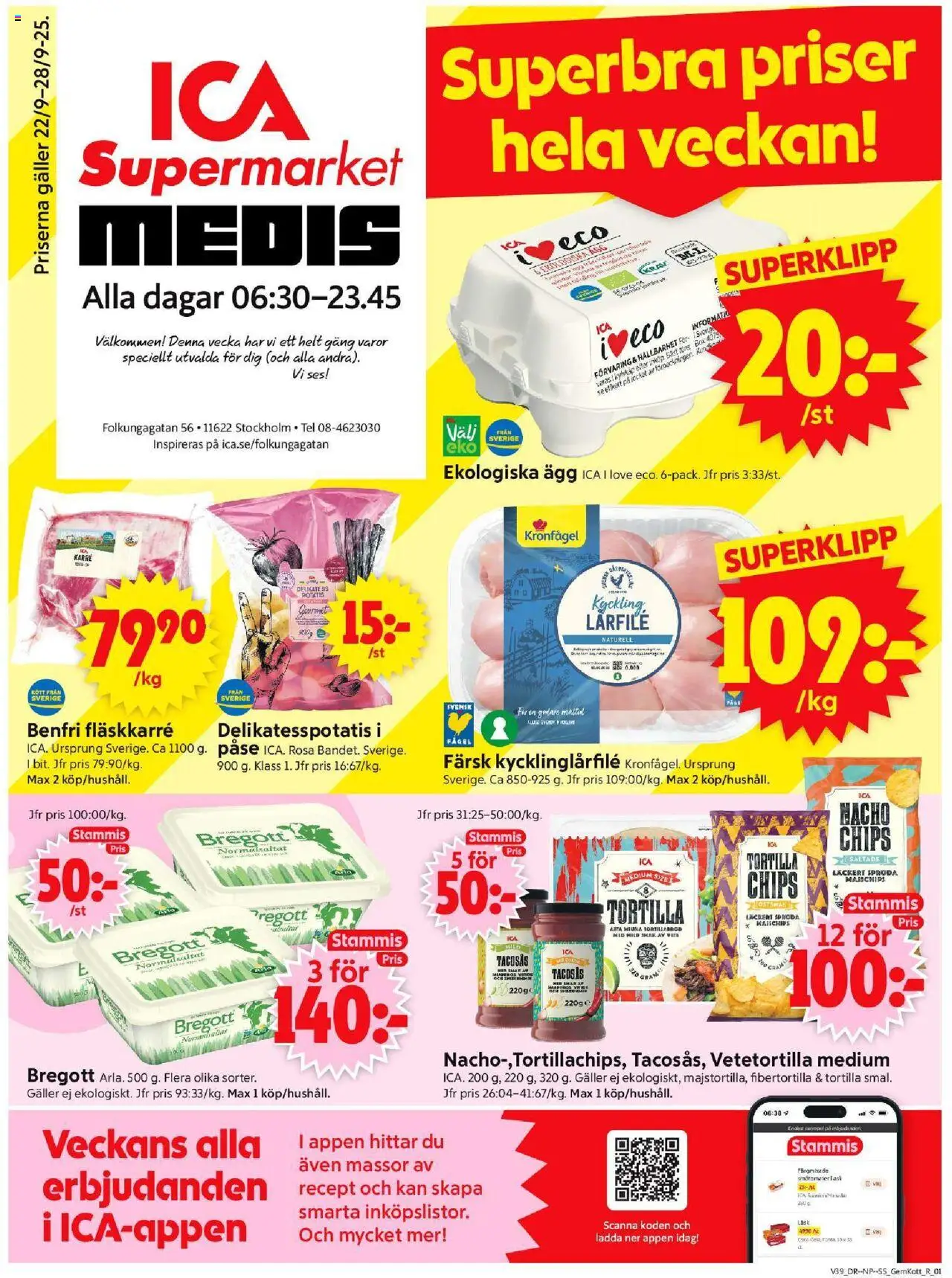 ICA Supermarket - Stockholm från 22/09/2025 > reklamblad