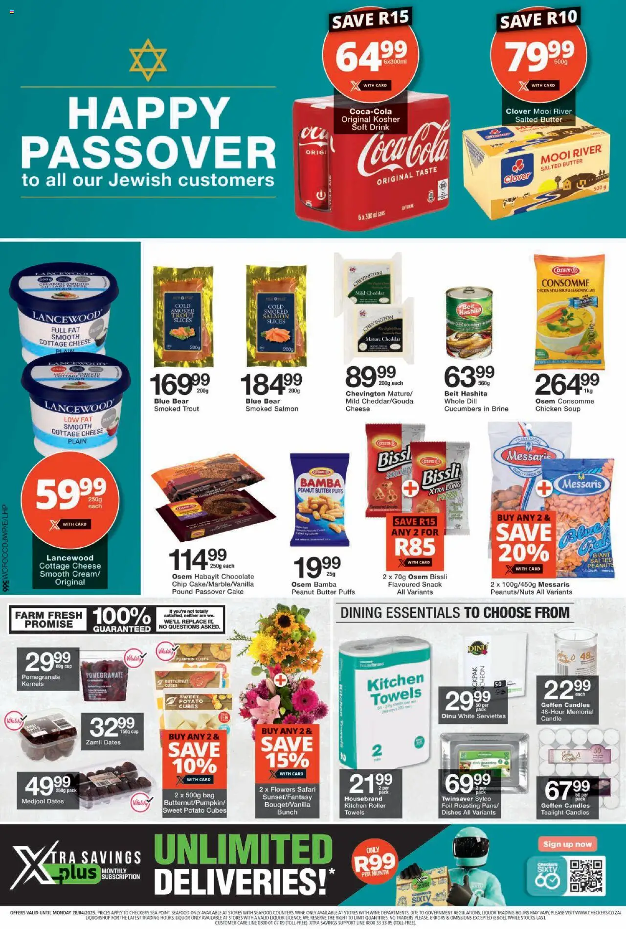 Checkers Western Cape - Sea Point Passover Promotion (31/03/2025 - 28 ...