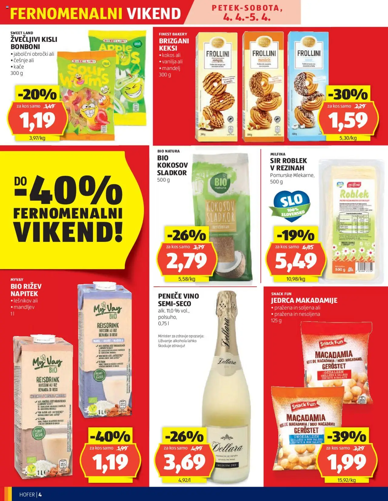 Sir Hofer Razprodaje, ponudbe in cene