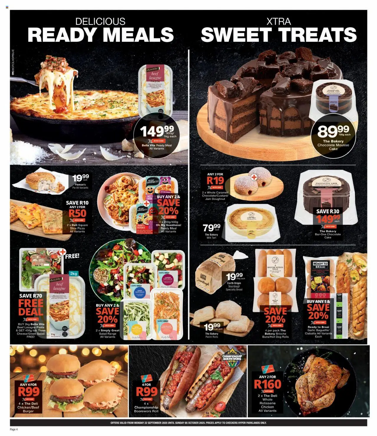 Checkers - Western Cape - Parklands (22/09/2025 - 05/10/2025) → Catalogue