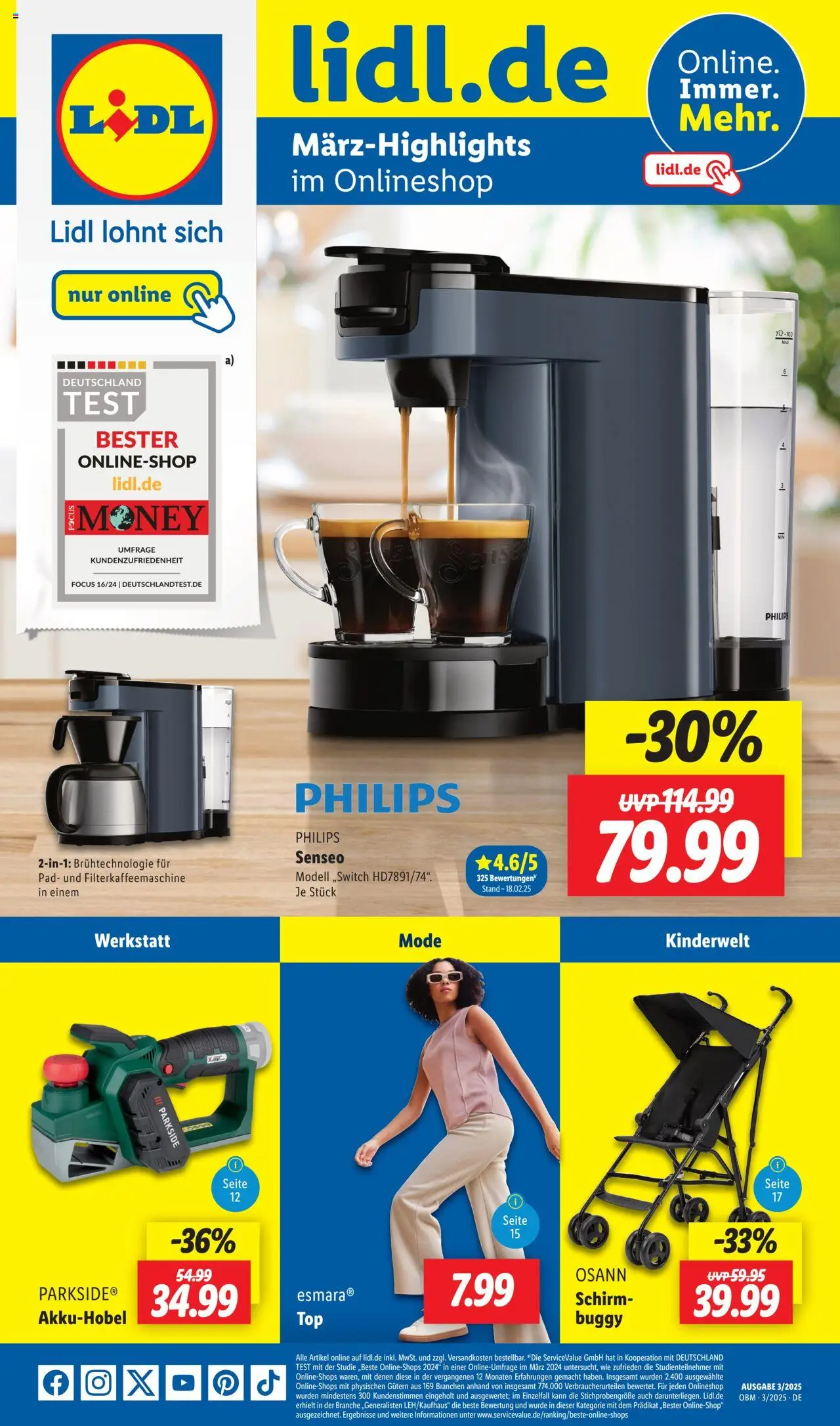 Lidl Onlineshop-Highlights (ab 01.03.2025) » Angebote online
