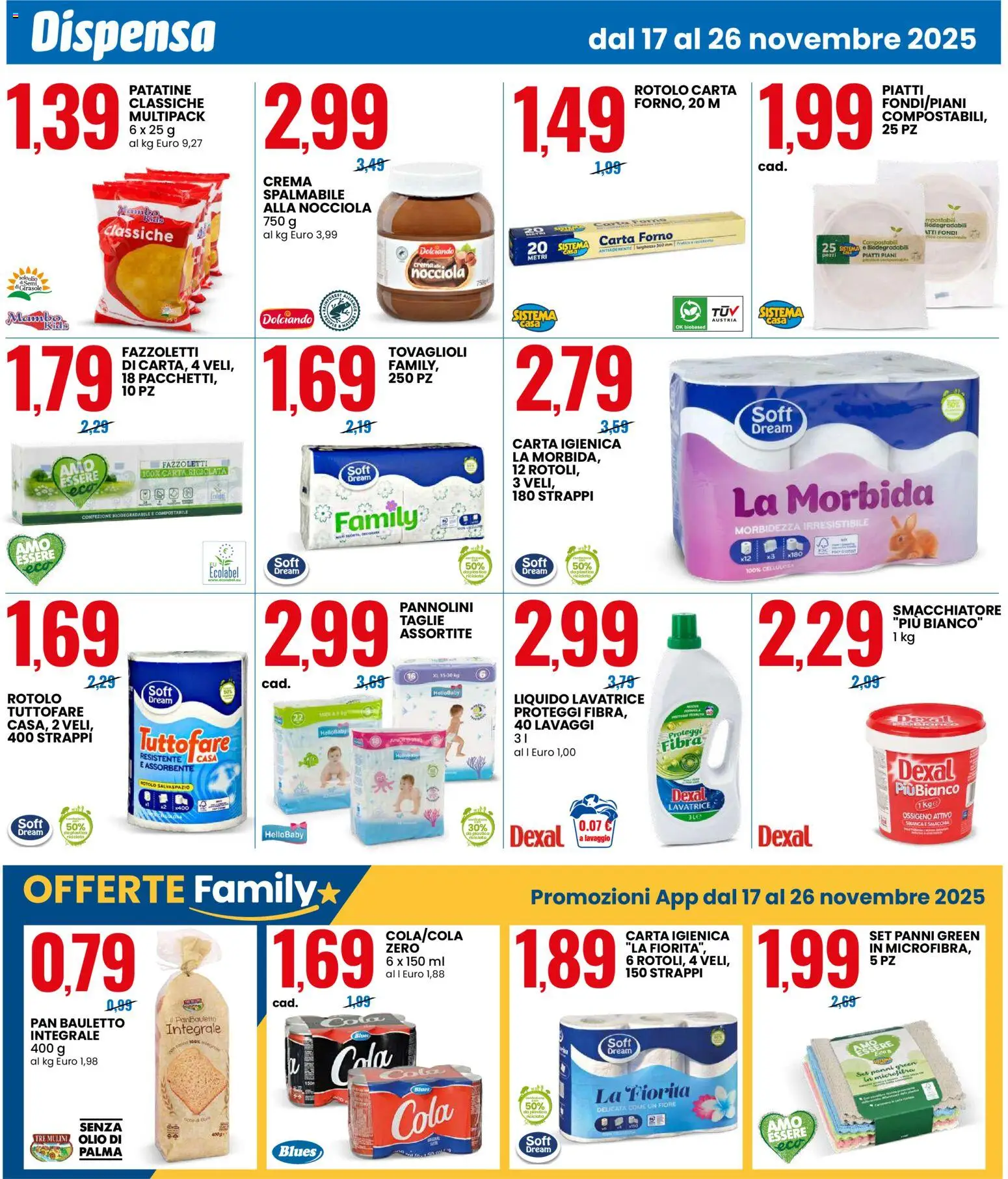 Eurospin Volantino NATALE🎄dal 17/11/2025
