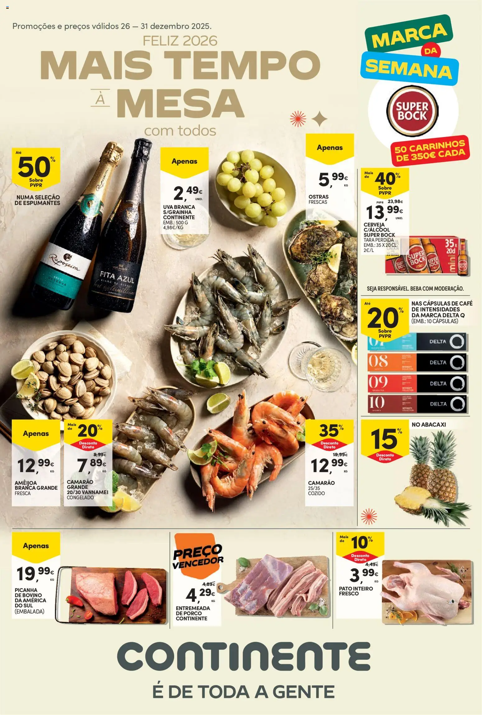 Continente folheto » de 26/12/2025 - 31/12/2025