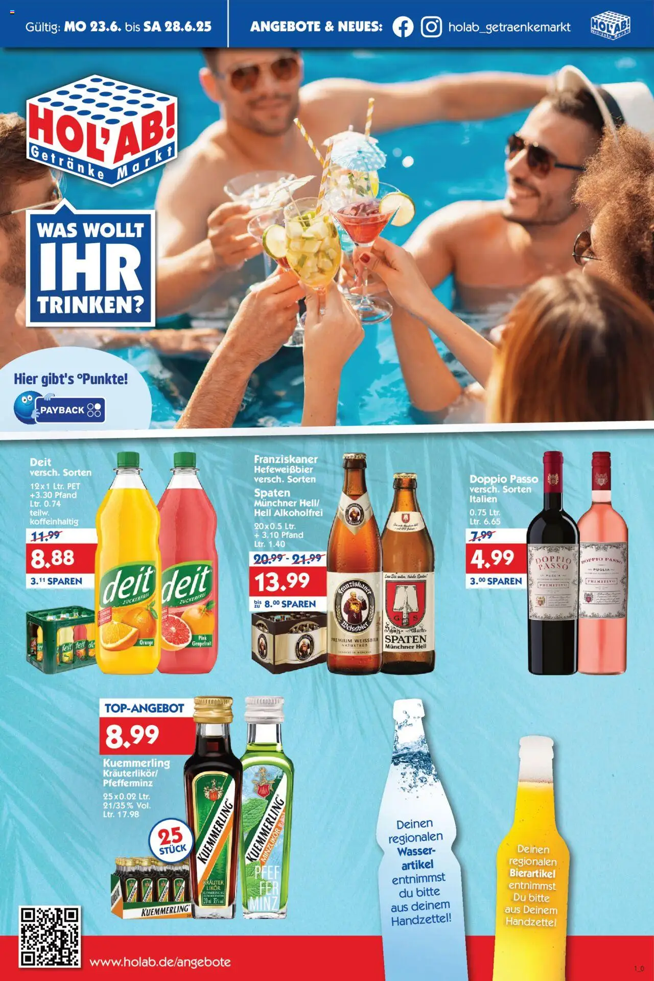 HOL’AB! Prospekt (ab 23.06.2025) zum Blättern