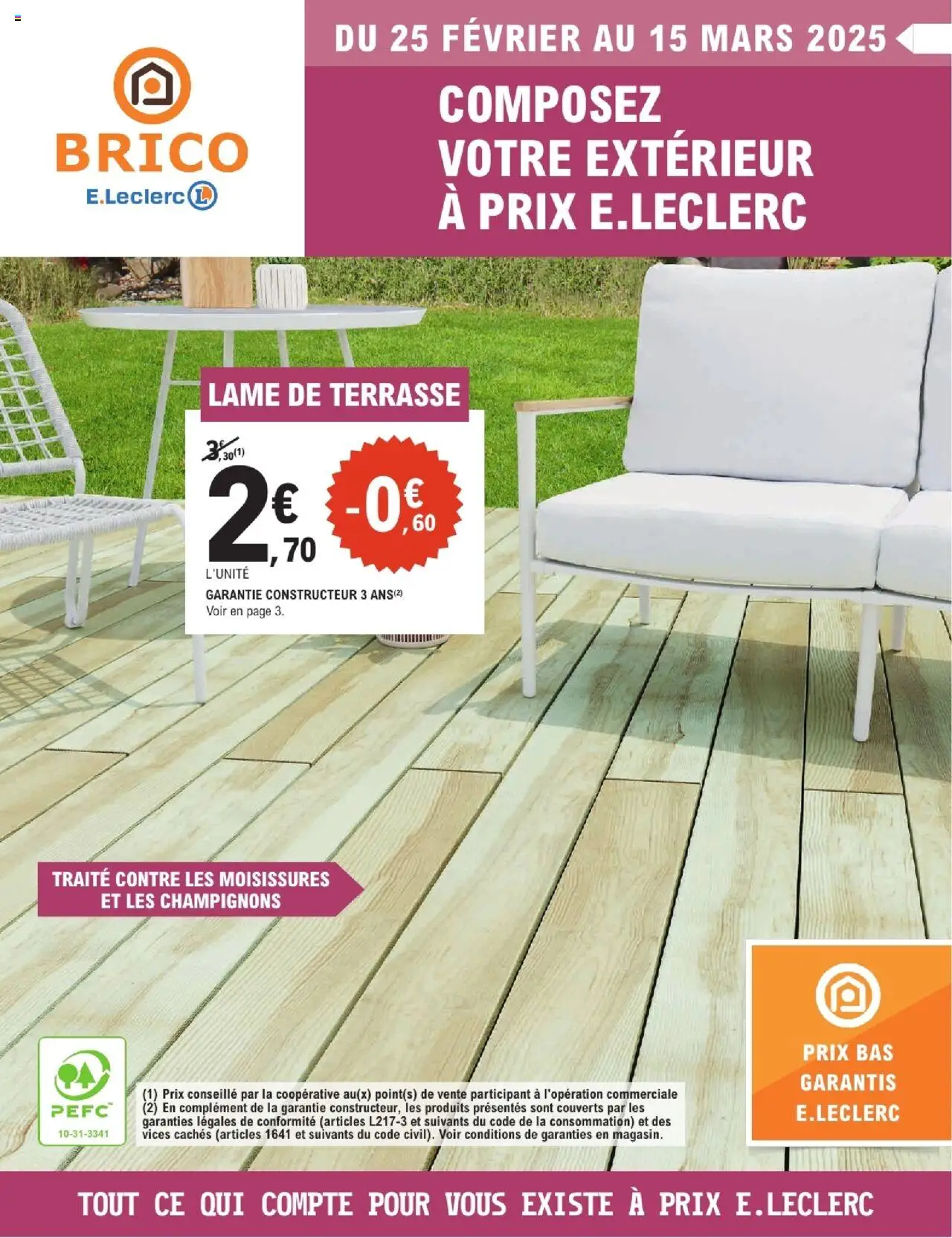 Catalogue BRICO LECLERC | Mars 2025 | Promo prospectus