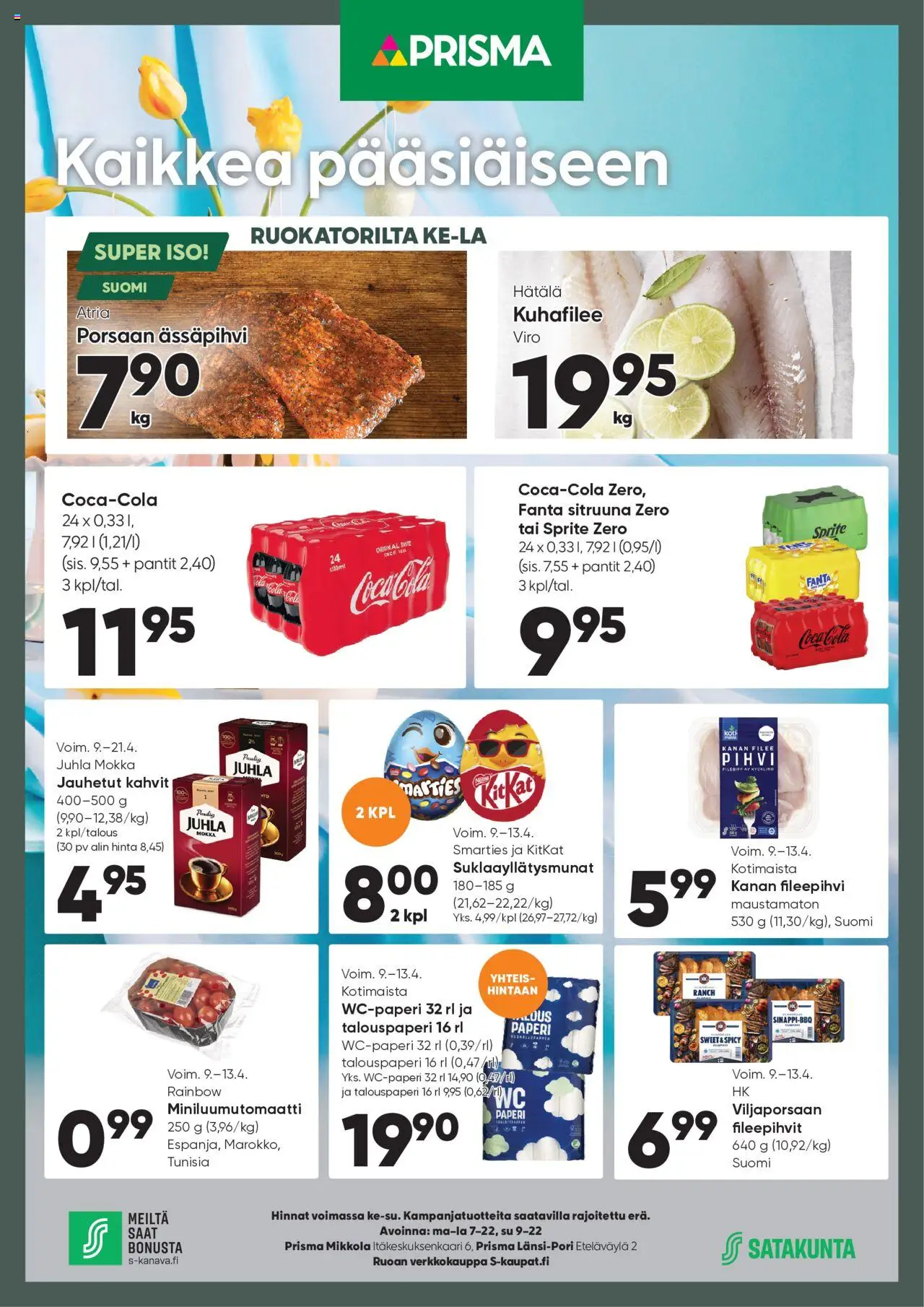 Prisma tarjoukset 10/04/2025 alkaen || Nykyinen tarjous