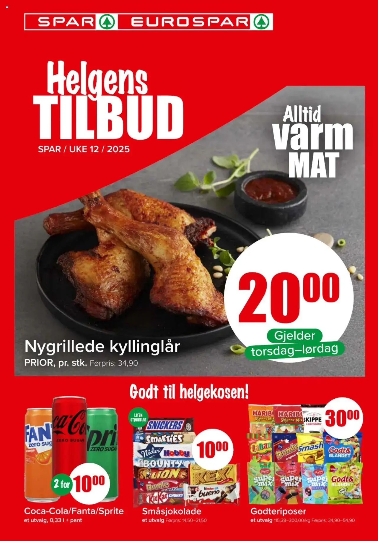 Spar Helgens Tilbud (20/03/2025 - 23/03/2025) - Kundeavis og tilbud