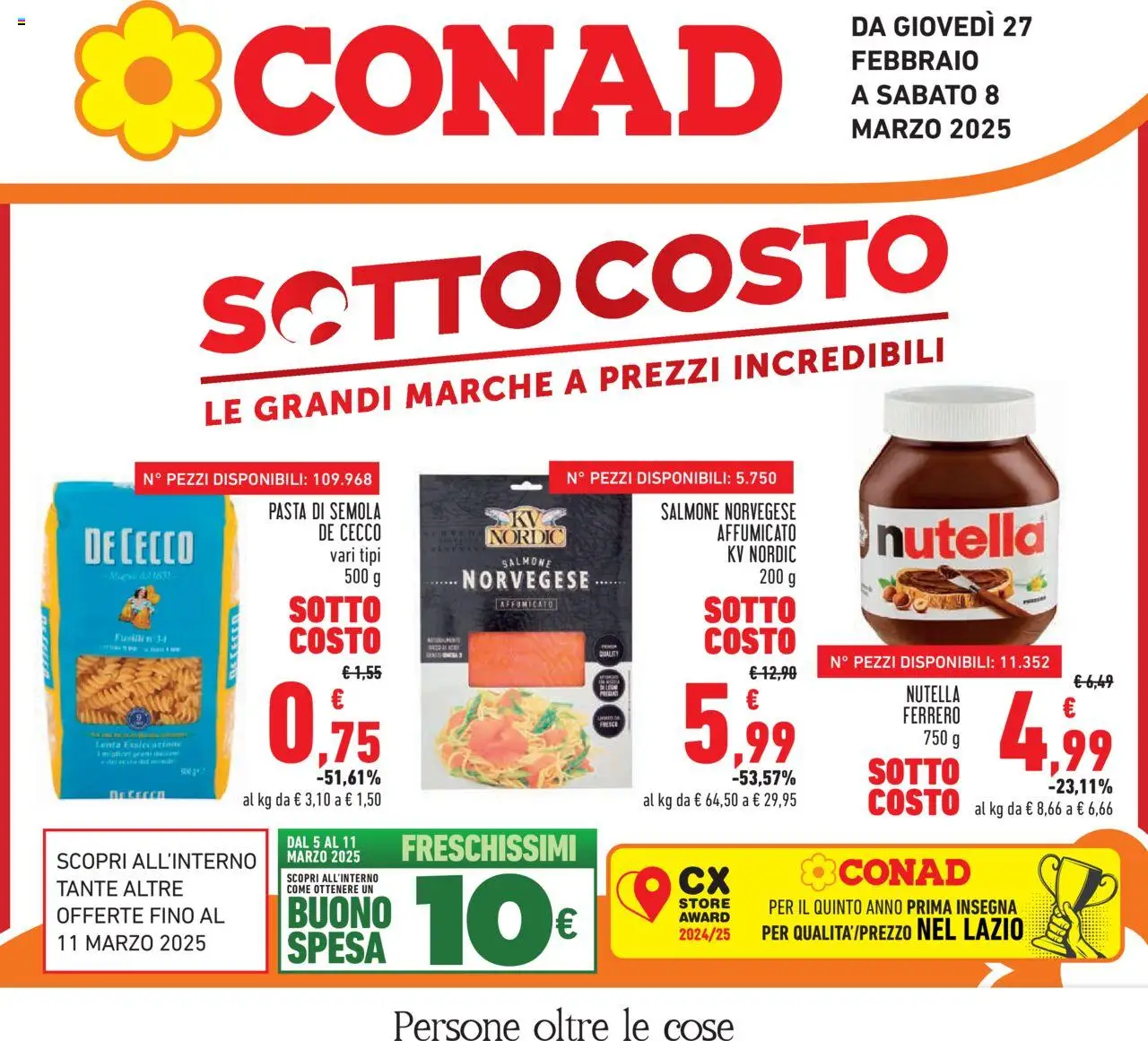 Prossimo volantino Conad dal 27/02/2025 ⏳ Anteprima